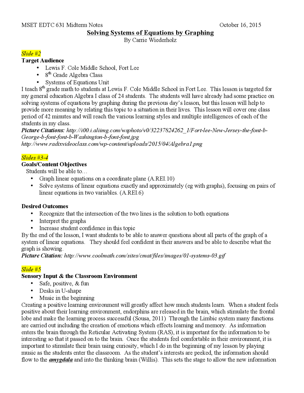 Graphing Systems Of Equations Docsity