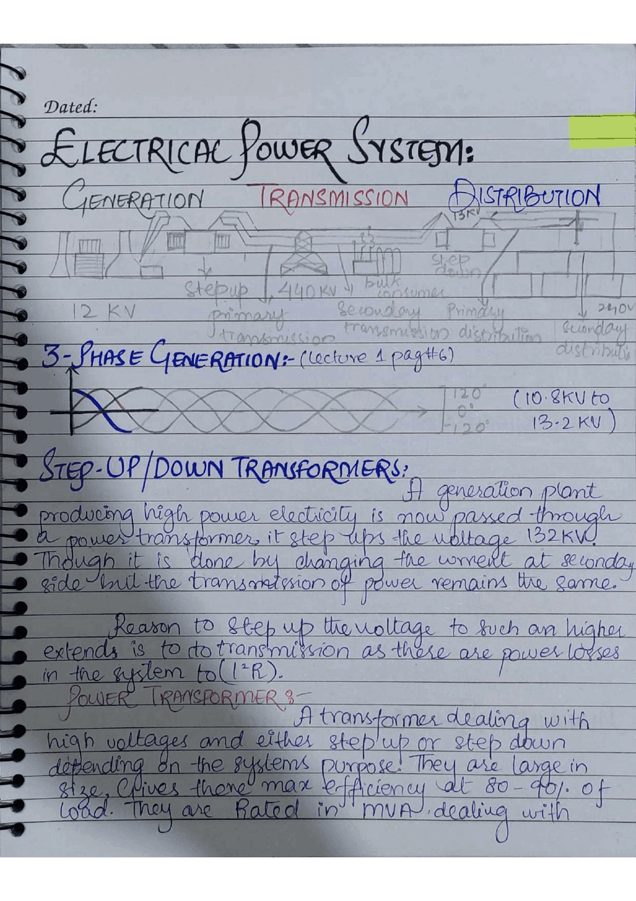 Power Distribution And Utilization Docsity
