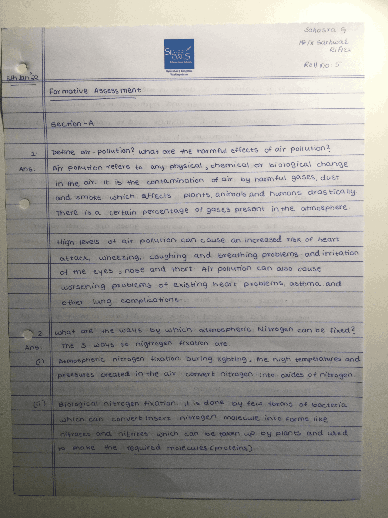 Questions For Science Quiz Docsity