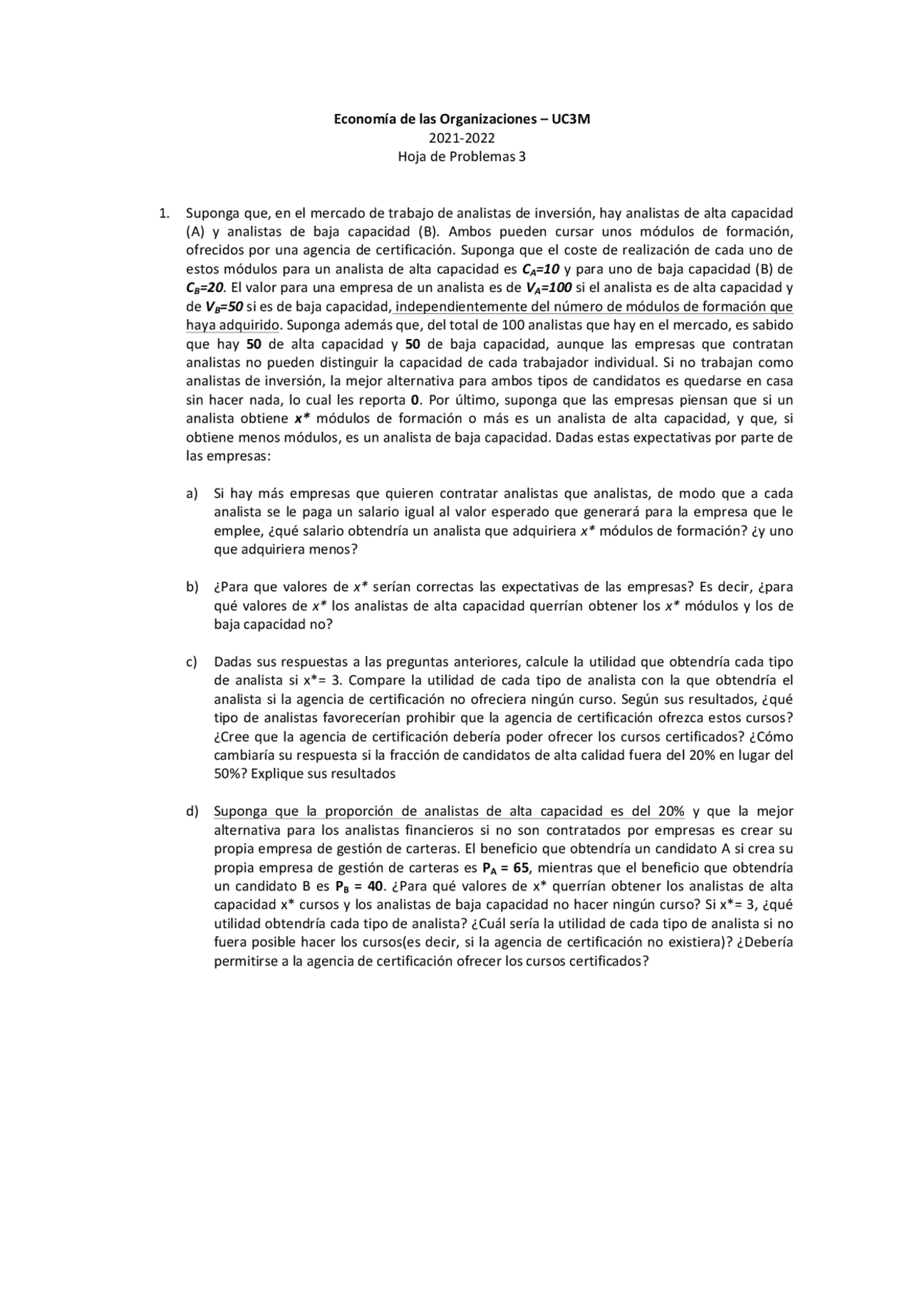 Hoja 3 De Ejercicios Semanales Docsity