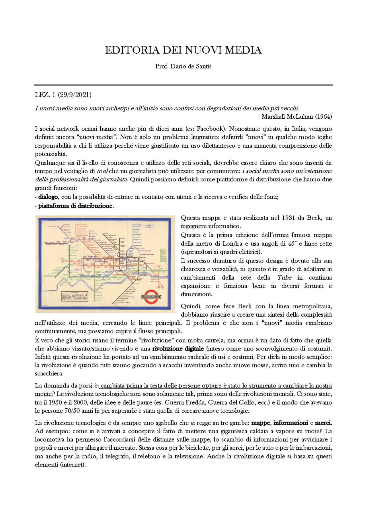 Appunti Di Editoria E Nuovi Media 6 Cfu Prof Dario De Santis Docsity