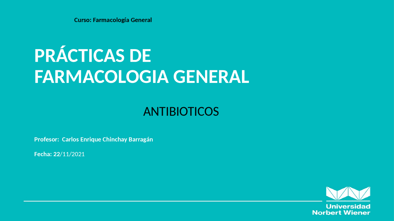FarmacologÍa AntibiÓticos Docsity