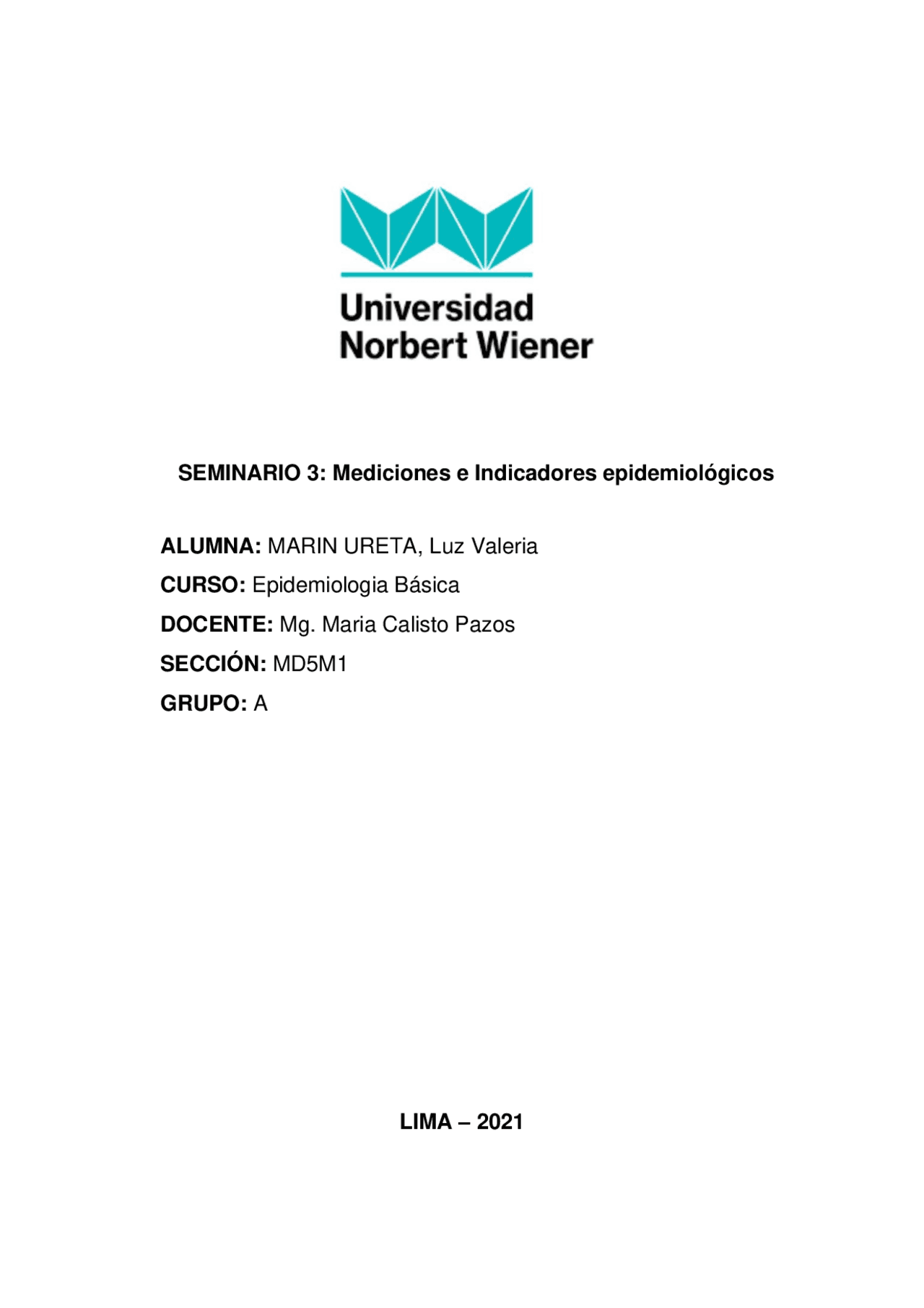 Informe 4 Desarrollo Docsity