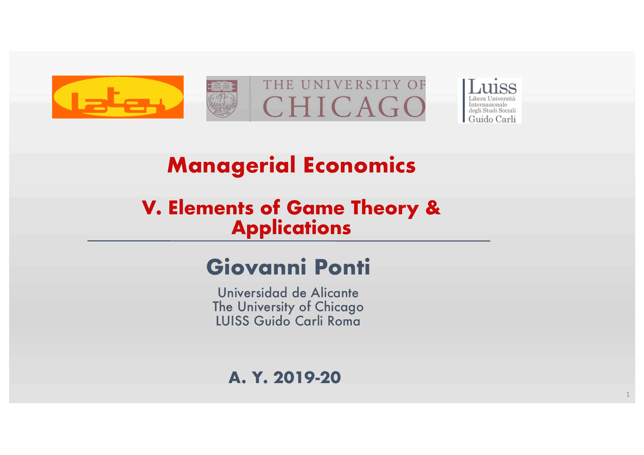 Slides Della Lezione Docsity