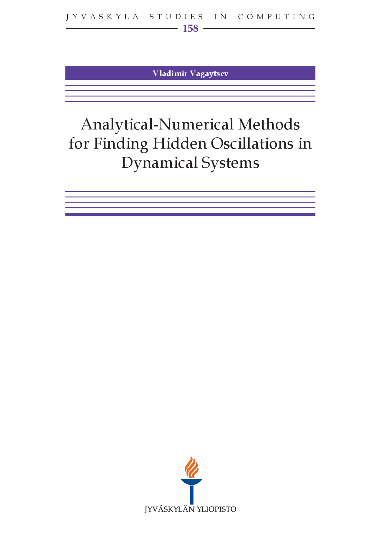 Analytical-Numerical Methods for Finding Hidden Oscillations in ...