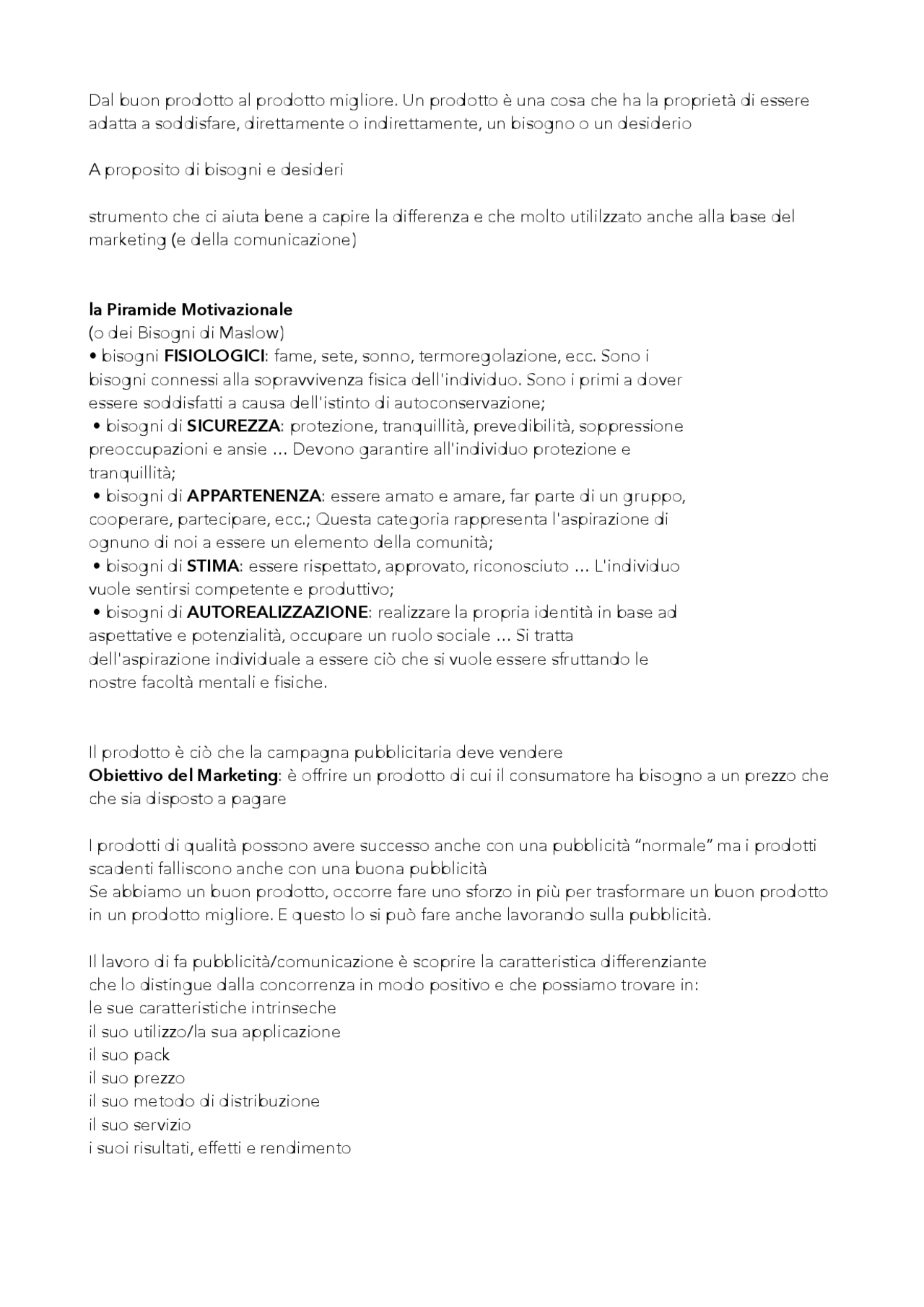 Appunti Corso Strategy And Planning Docsity