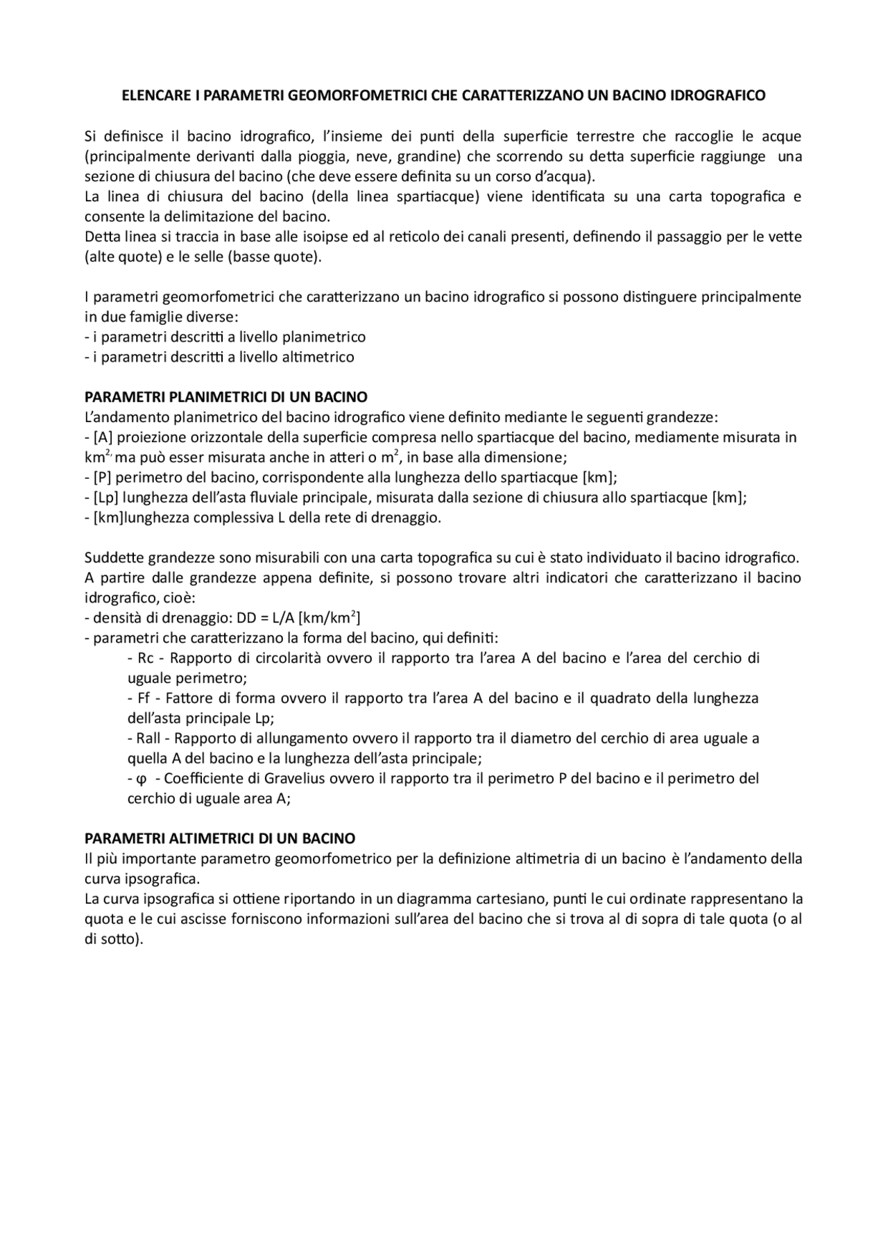 Elaborato Di Ammissione Allesame N 01 Docsity