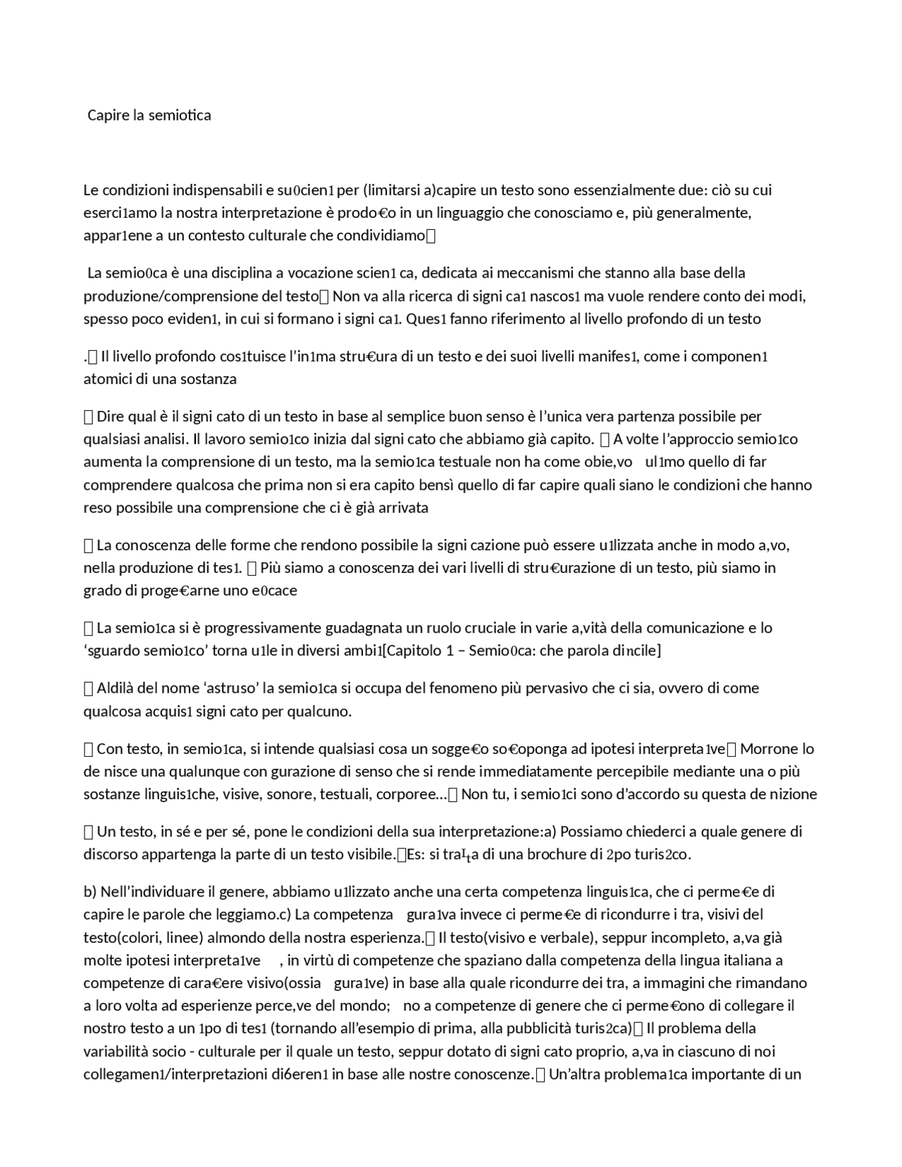 Semiotica Della Moda Sapienza Docsity