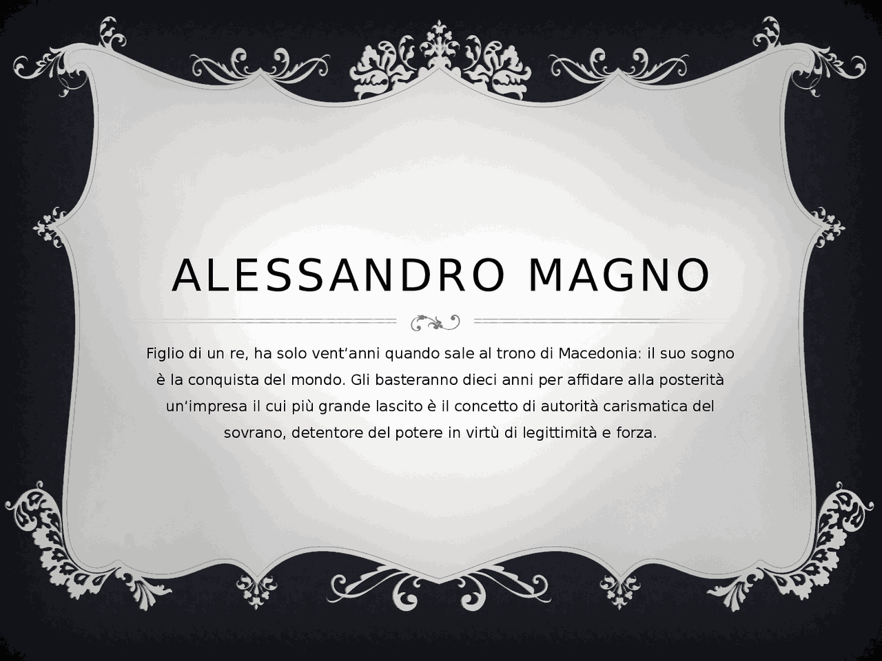Alessandro Magno Storia Docsity