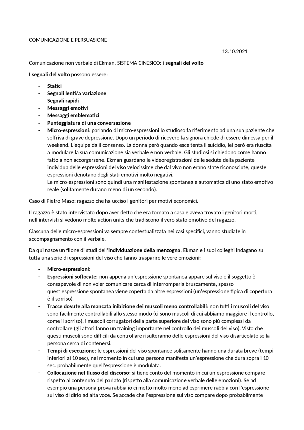 Comunicazione E Persuasione Docsity