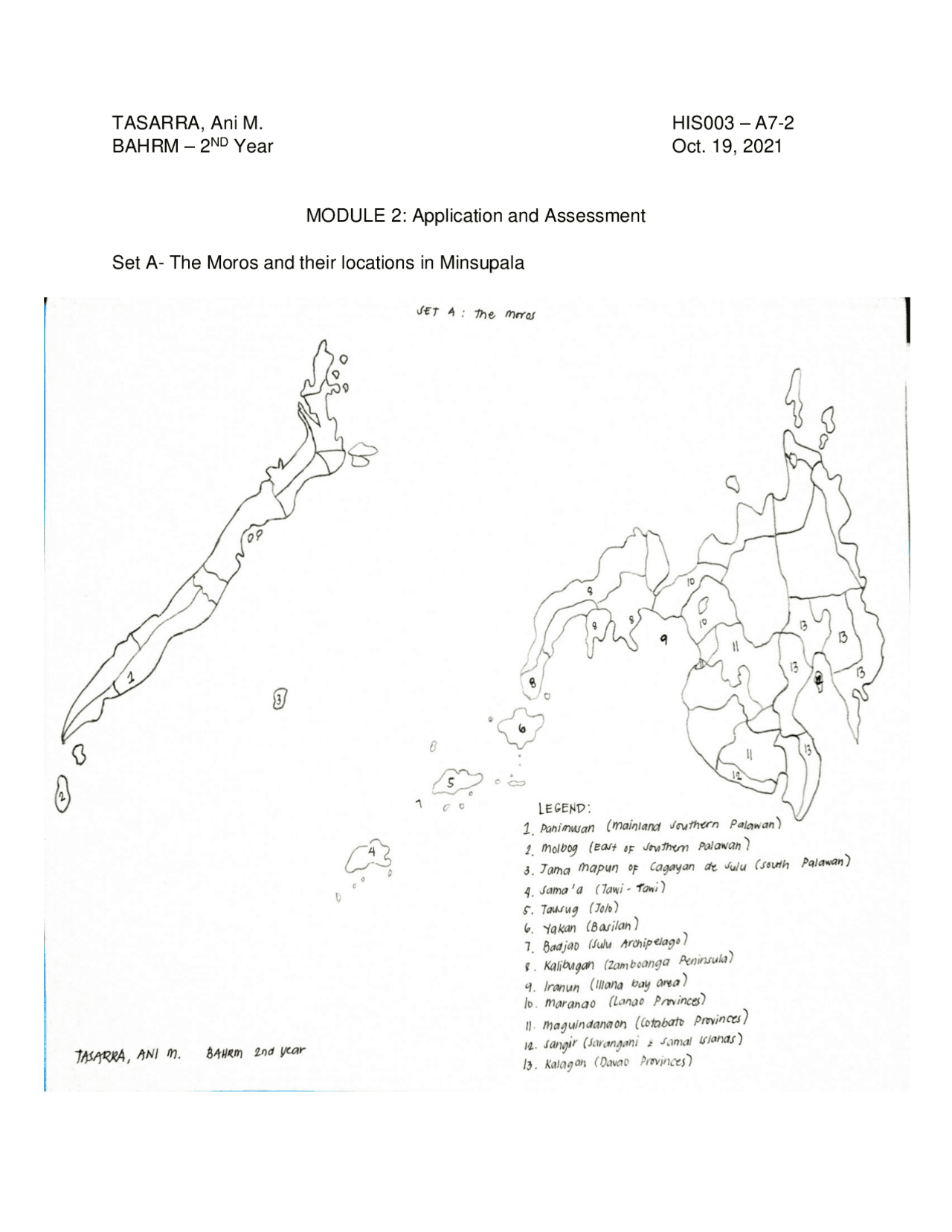 History of Muslim & Indigenous People of Minsupala - Docsity