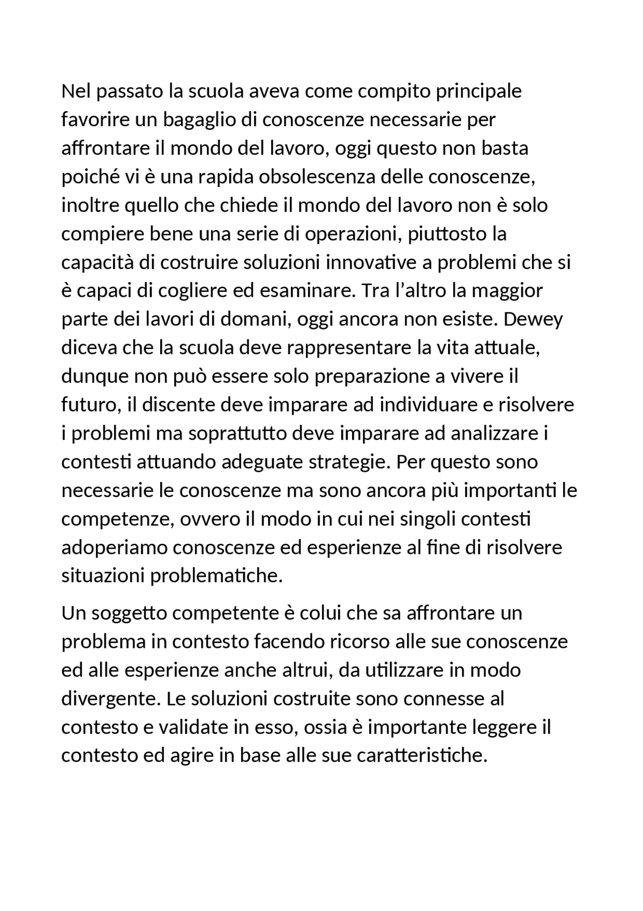 Riassunto Argomento Esame Didattica Generale Docsity