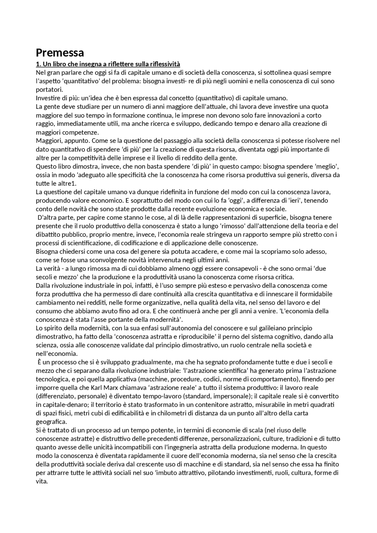 La RiflessivitÀ Nella Formazione Modelli E Metodi Docsity