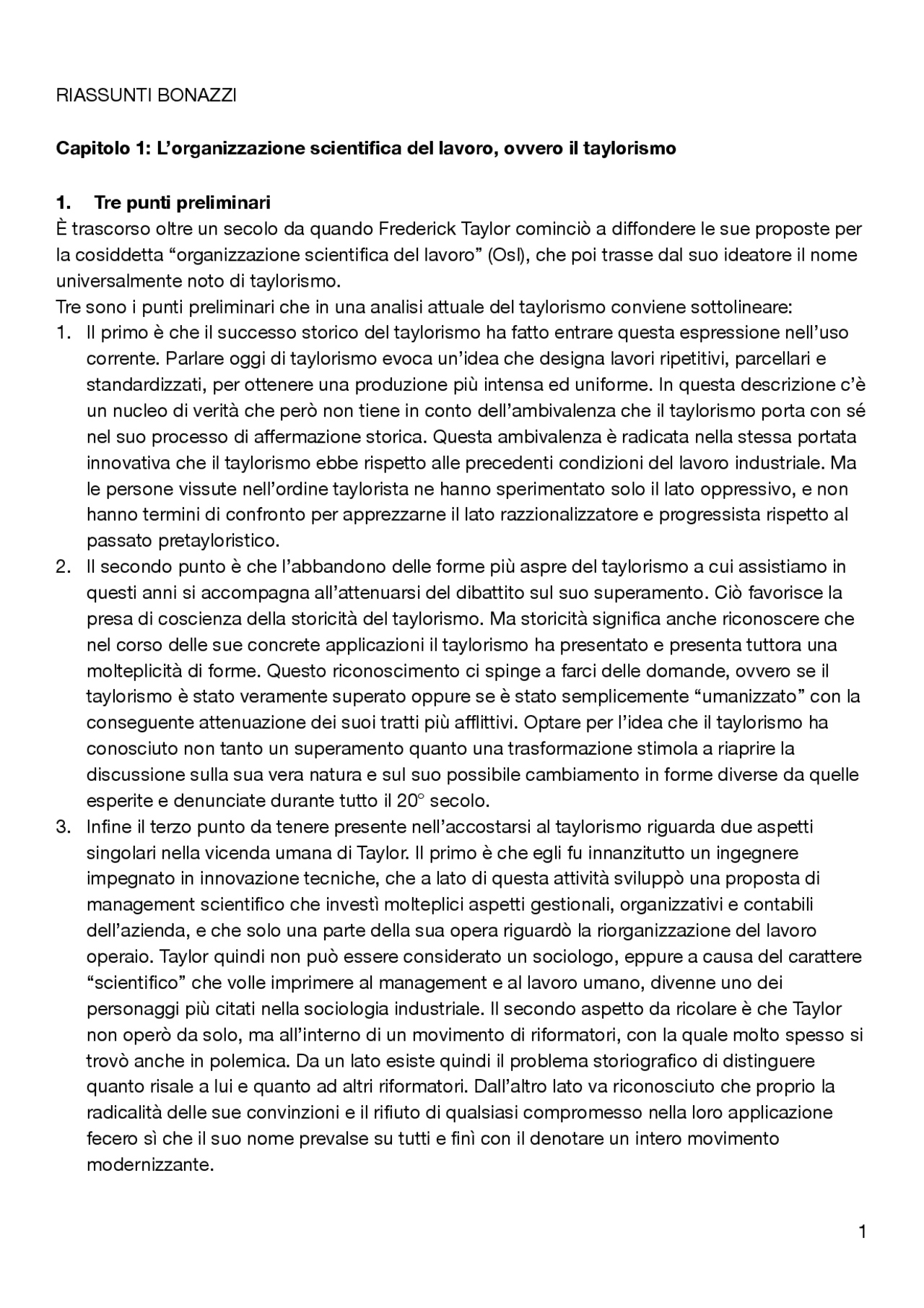 Riassunto Per Esame Sistemi Socio Economici Docsity