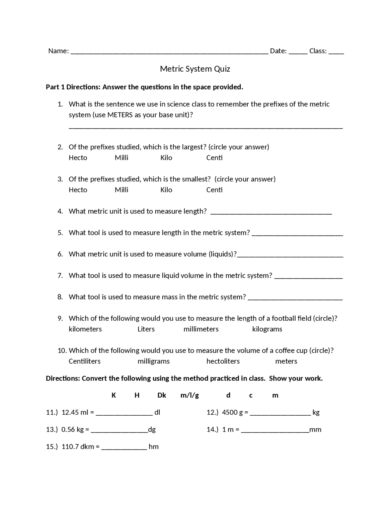 How To Do Conversions Using The Metric System Docsity how-to-do-conversions-using-the-metric-system-docsity