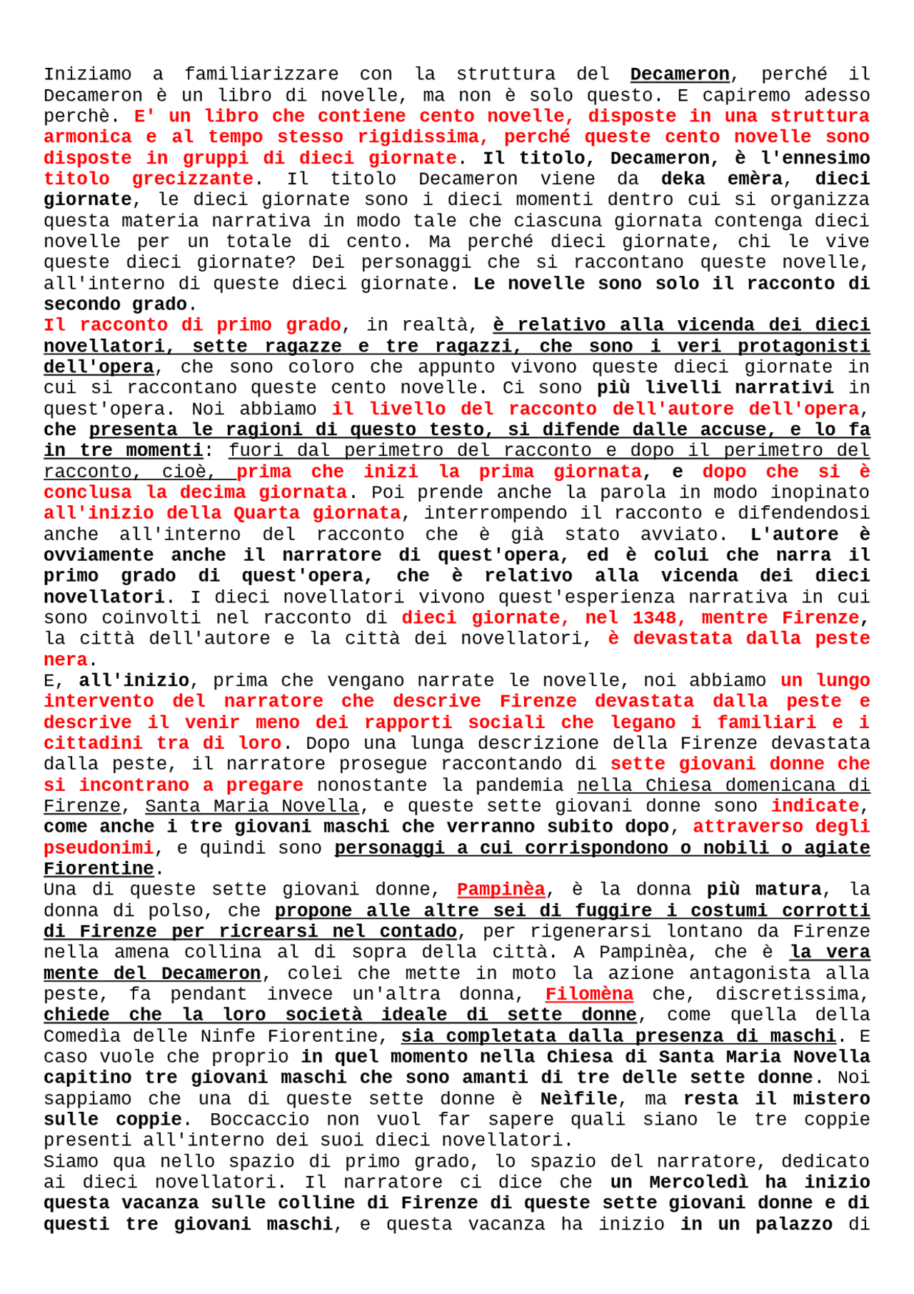 Decameron Sia Diletto Sia Utile Consiglio Finalità Edonistica