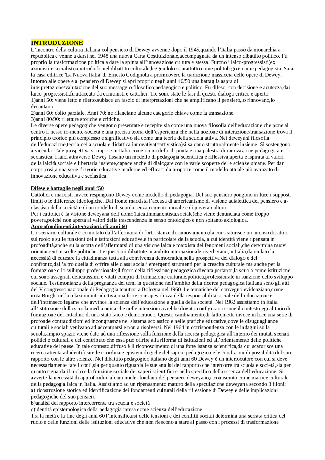 Appunti Delle Domande Piu Comuni Esame Serpe Brunella Sfp Docsity