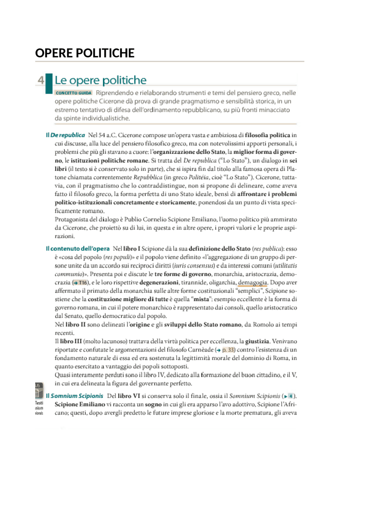 Opere Politiche Cicerone Docsity