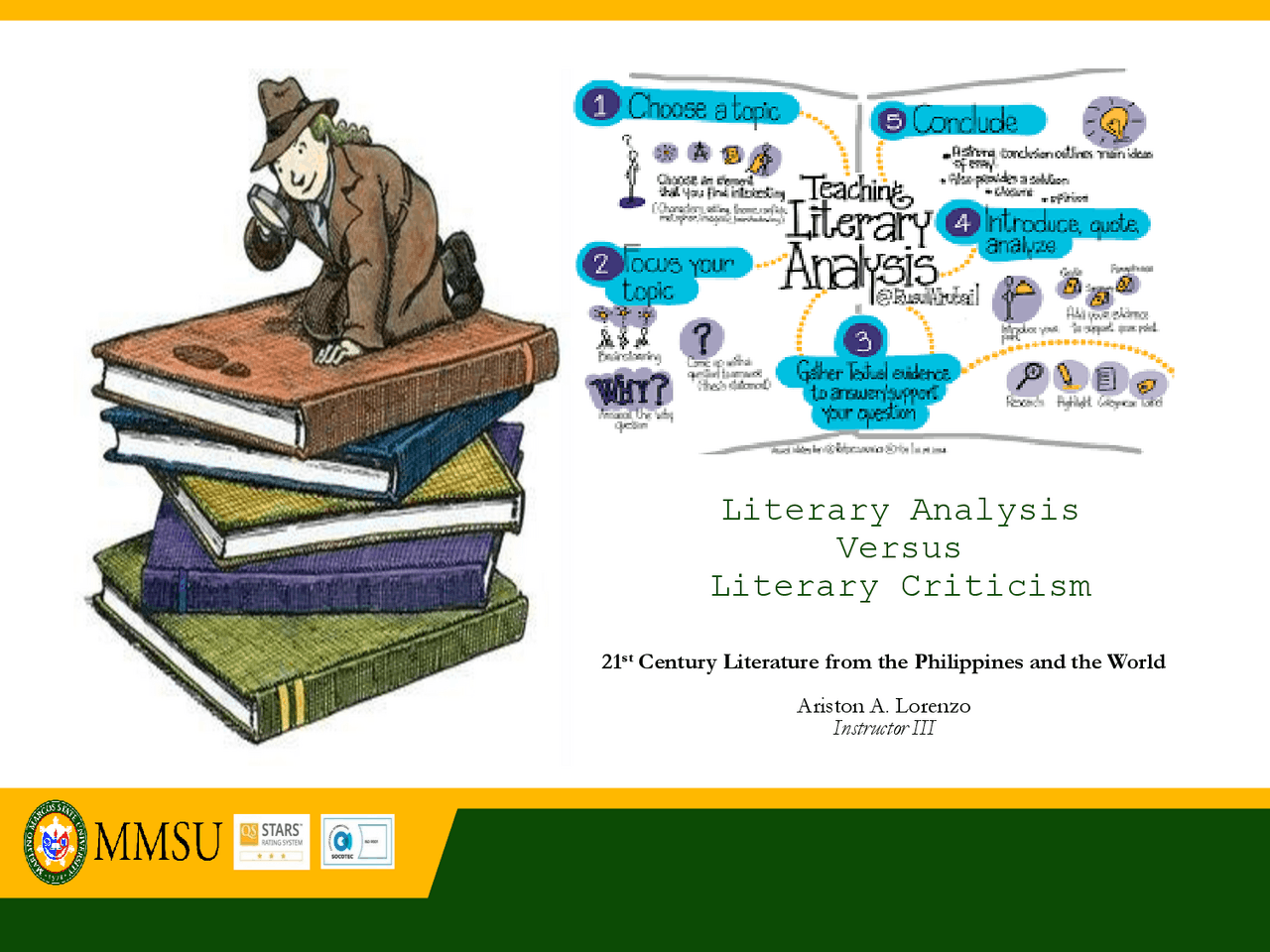 Literary and Analysis Review - Docsity