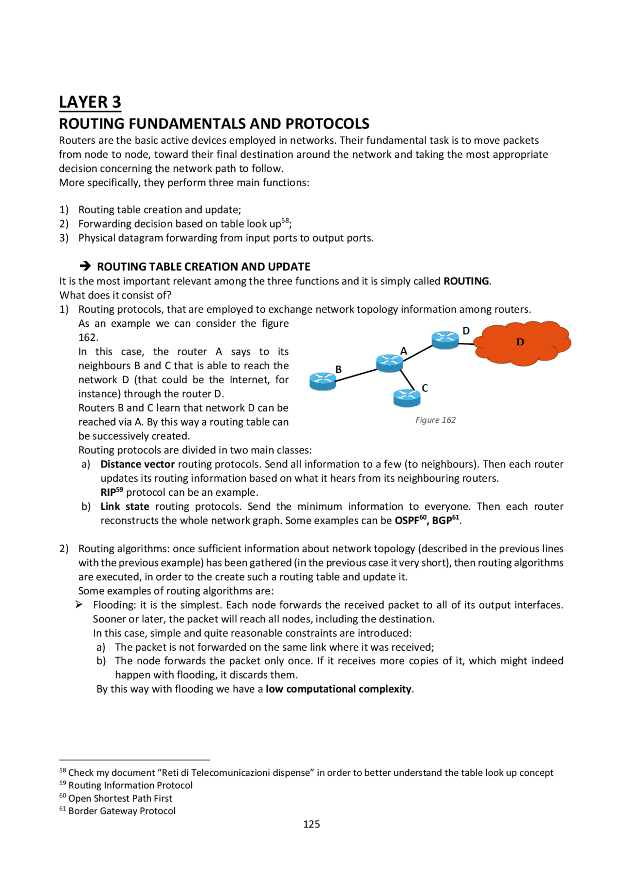 Routing Fundamentals - Docsity
