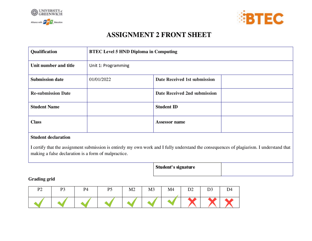 1618_Greenwich_asm2_m_goodluck các man | Assignments Programming Languages - Docsity