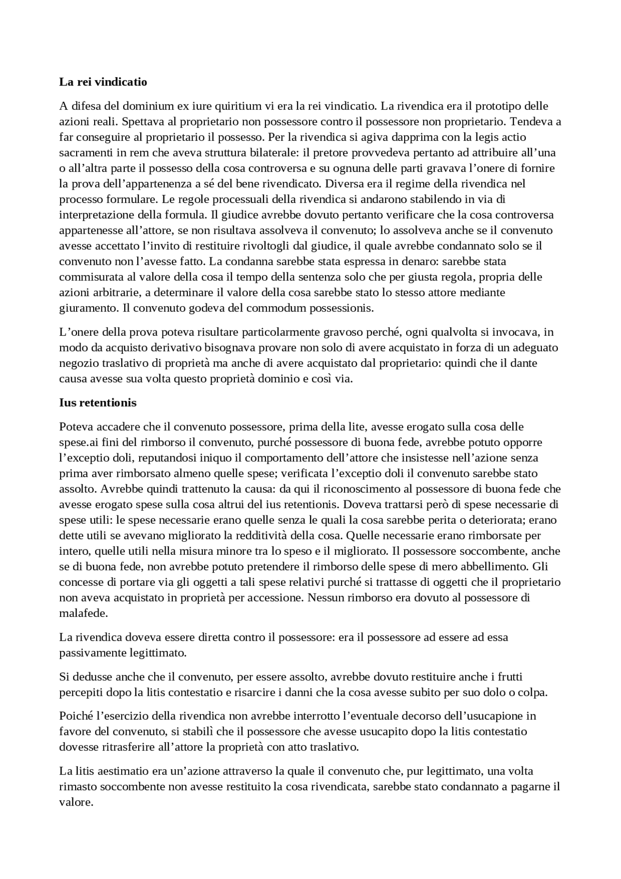 Riassunto Seconda Parte Manuale Marrone Docsity