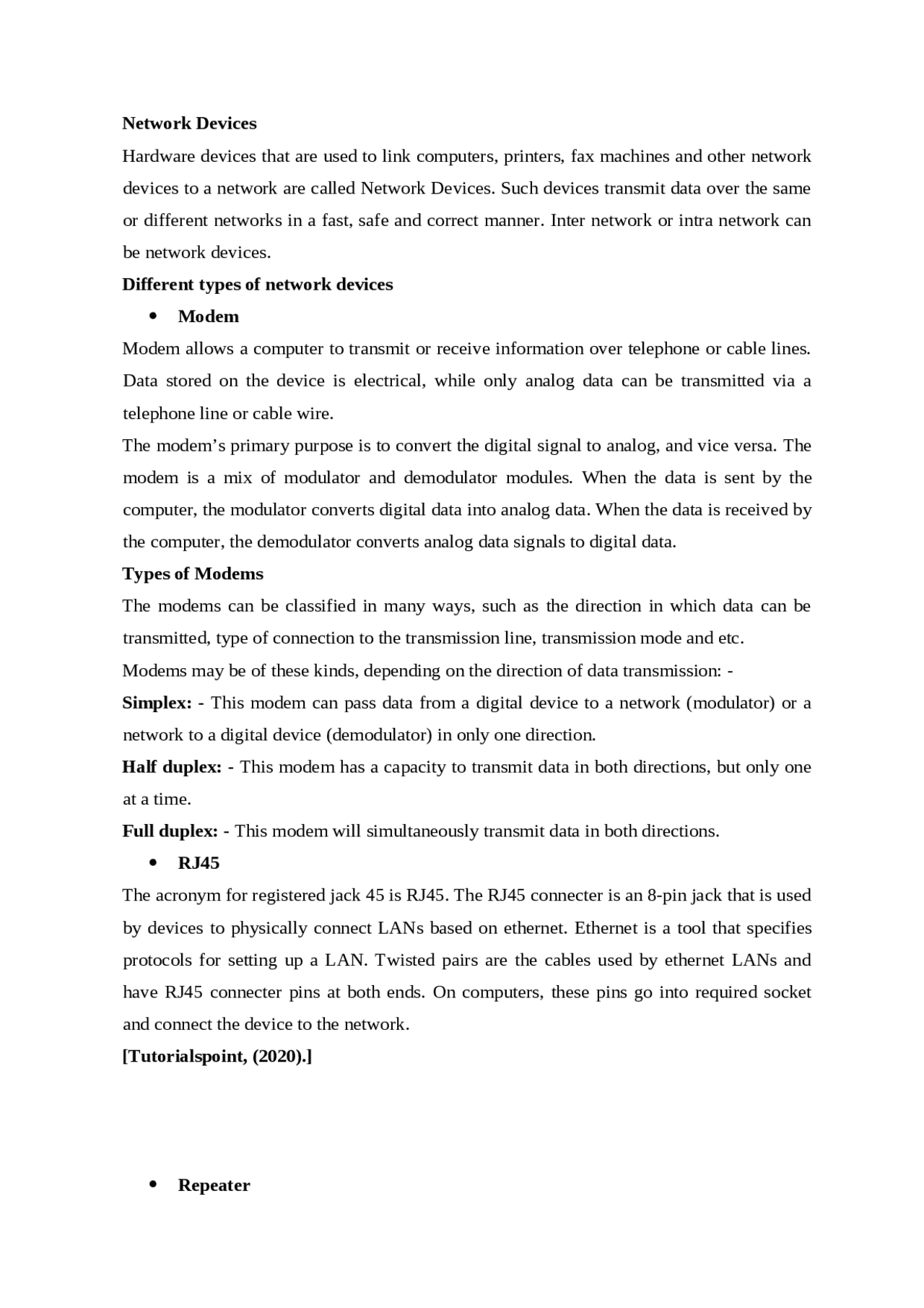 What Is Network Devices Docsity