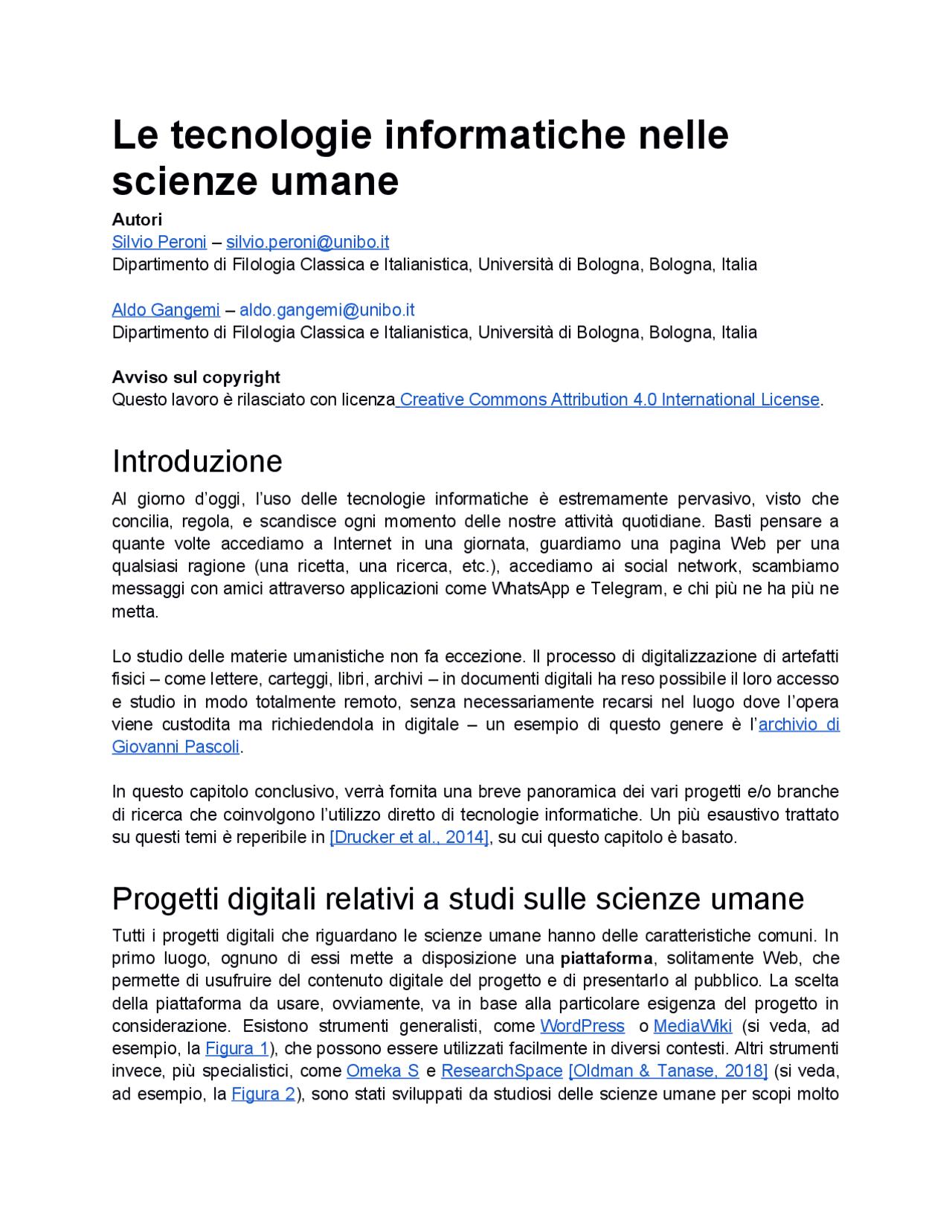 Fondamenti Di Informatica Umanistica Dispense Di Elementi Di Informatica Docsity 