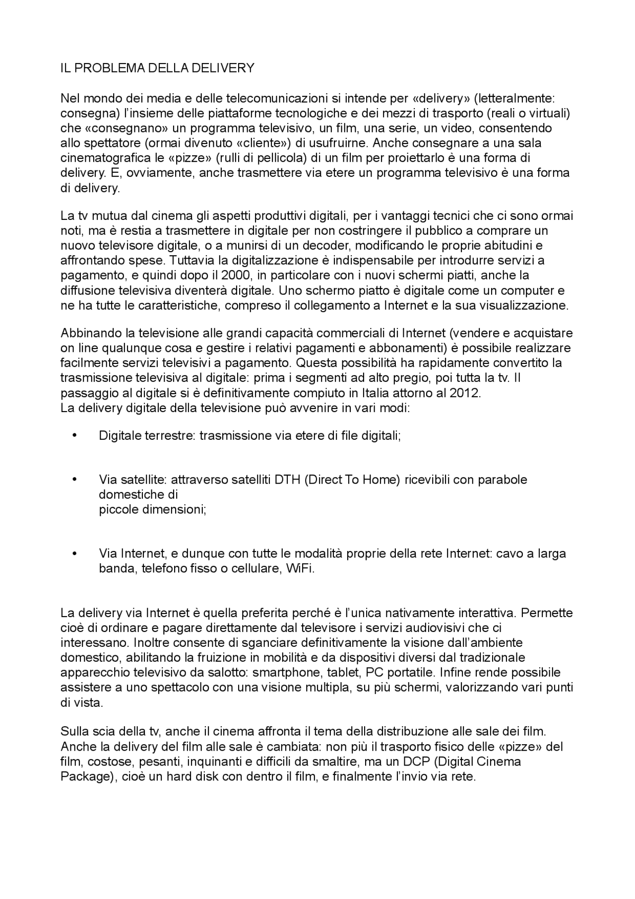 Audiovisi Digitali Mercatorum Docsity