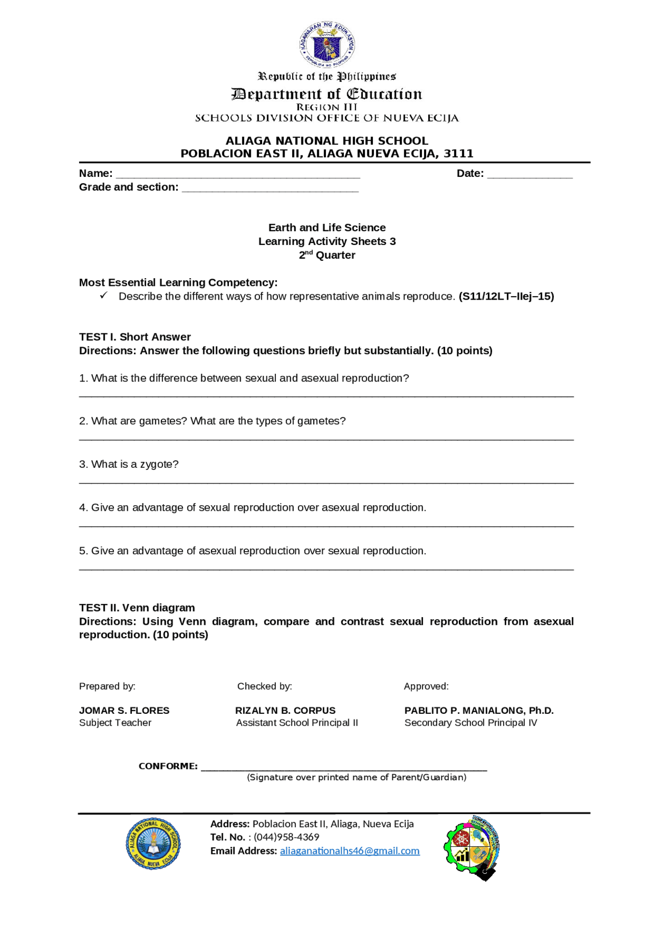 ELS MODULE TOPIC 5 ON EARTH SCIENCE - Docsity