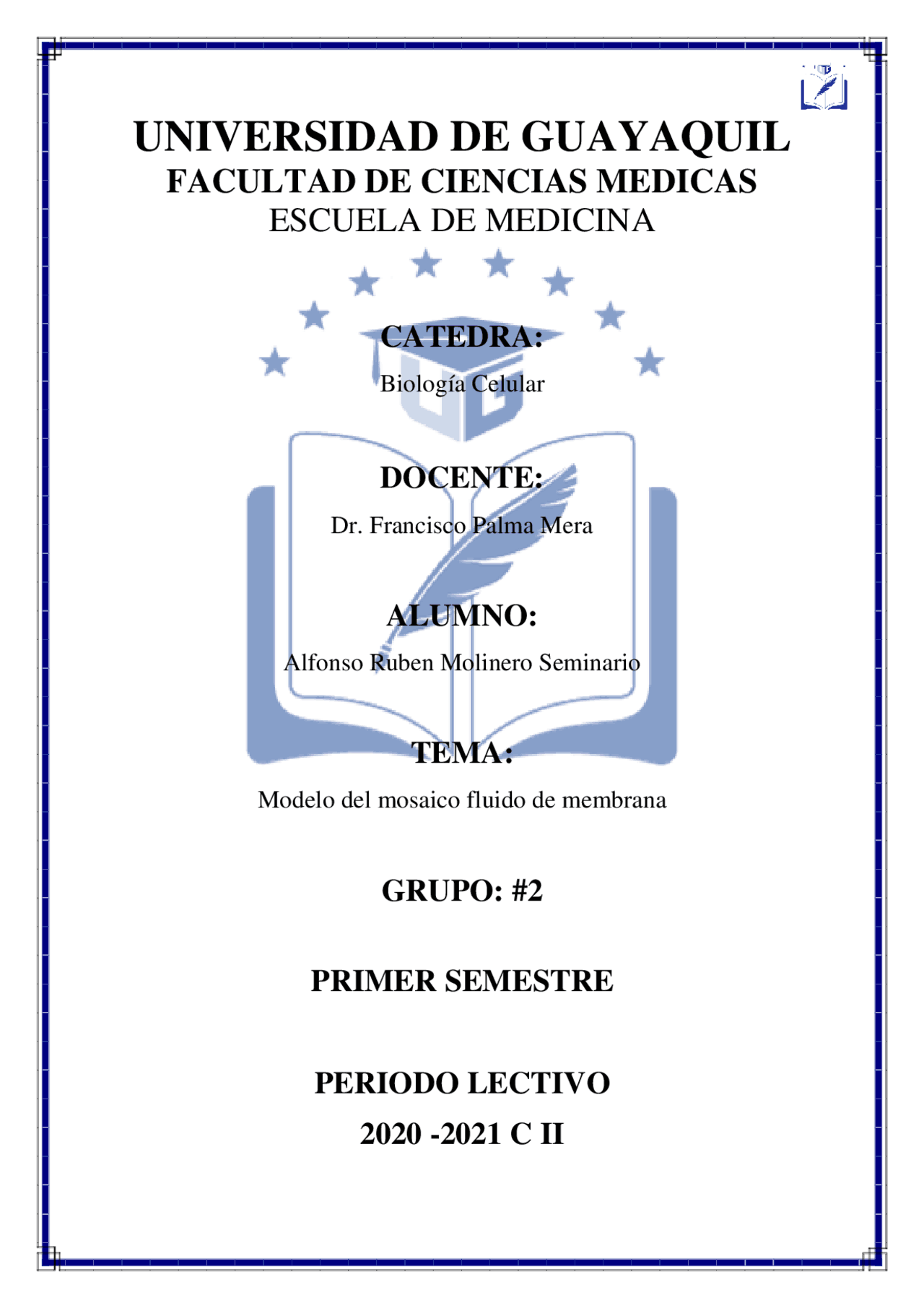Modelo Mosaico De La Membrana Resúmenes De Biología Docsity