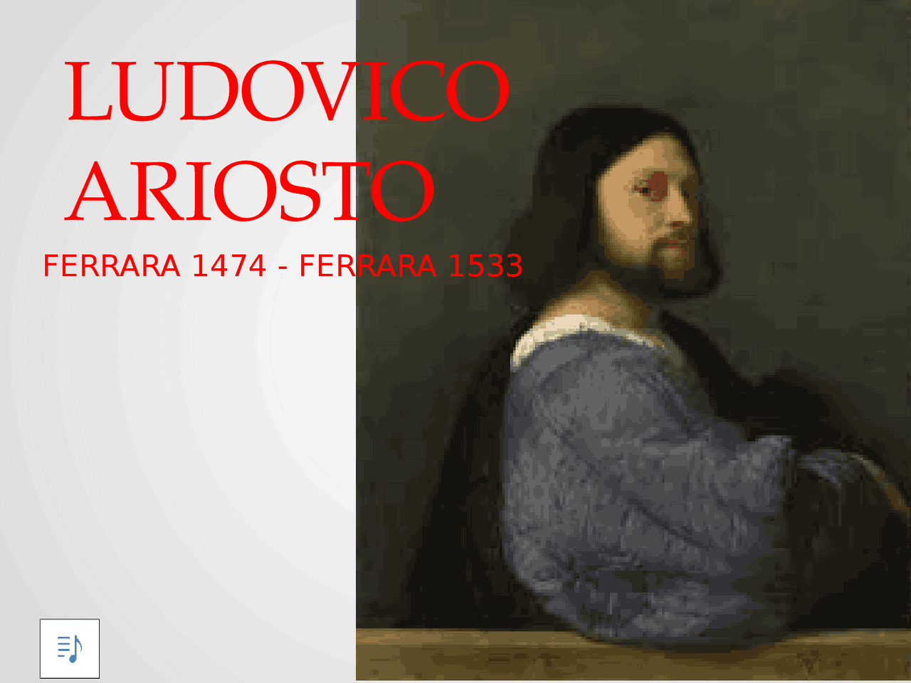 Ludovico Ariosto Opere Docsity