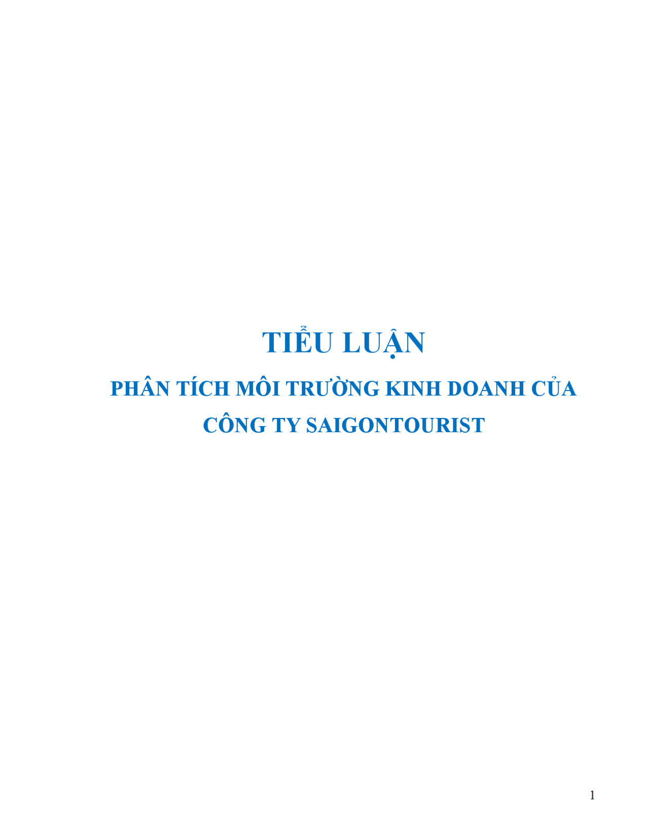 Phân Tích Môi Trường Kinh Doanh Schemes And Mind Maps Tourism Docsity