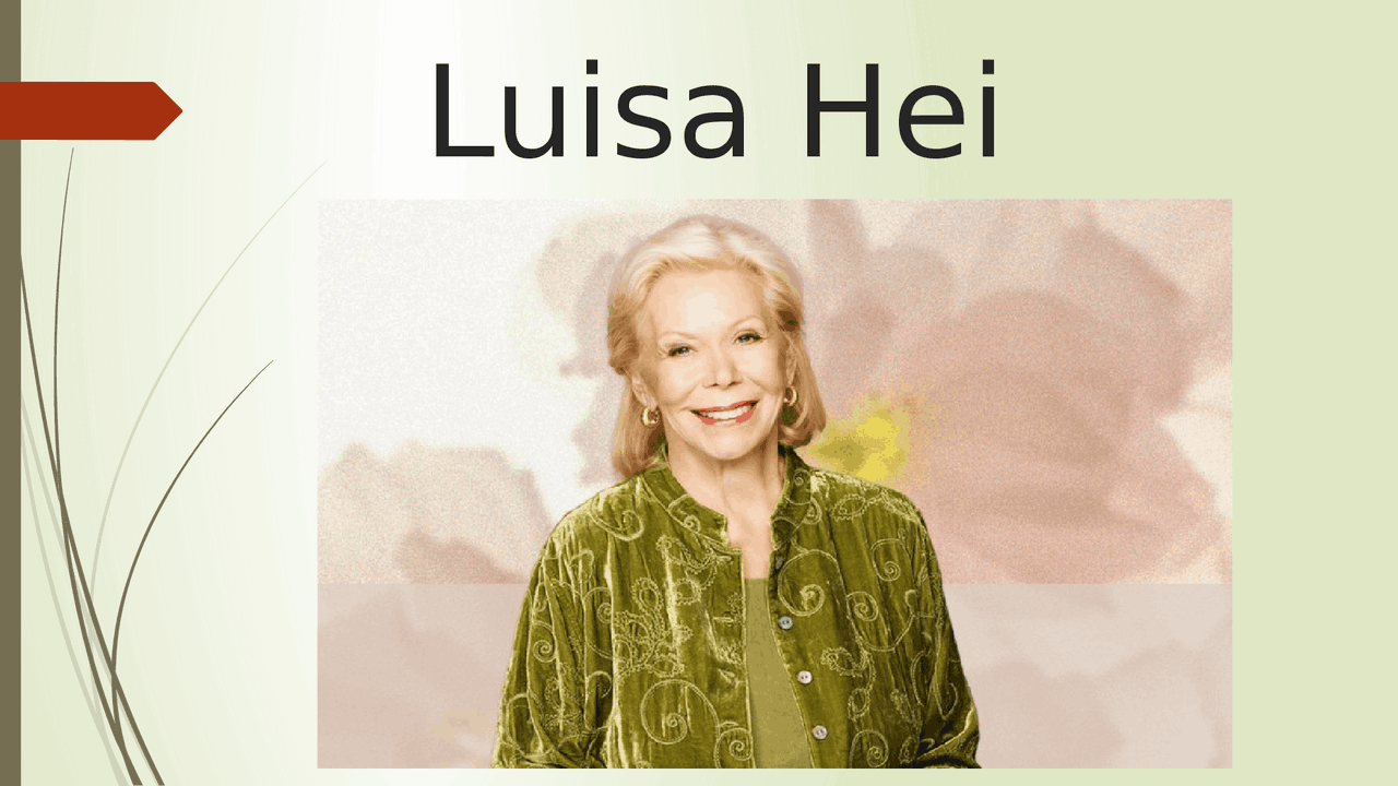 Luisa Hei prezentacija srednja skola | Slajdovi' predlog Psihologija ...