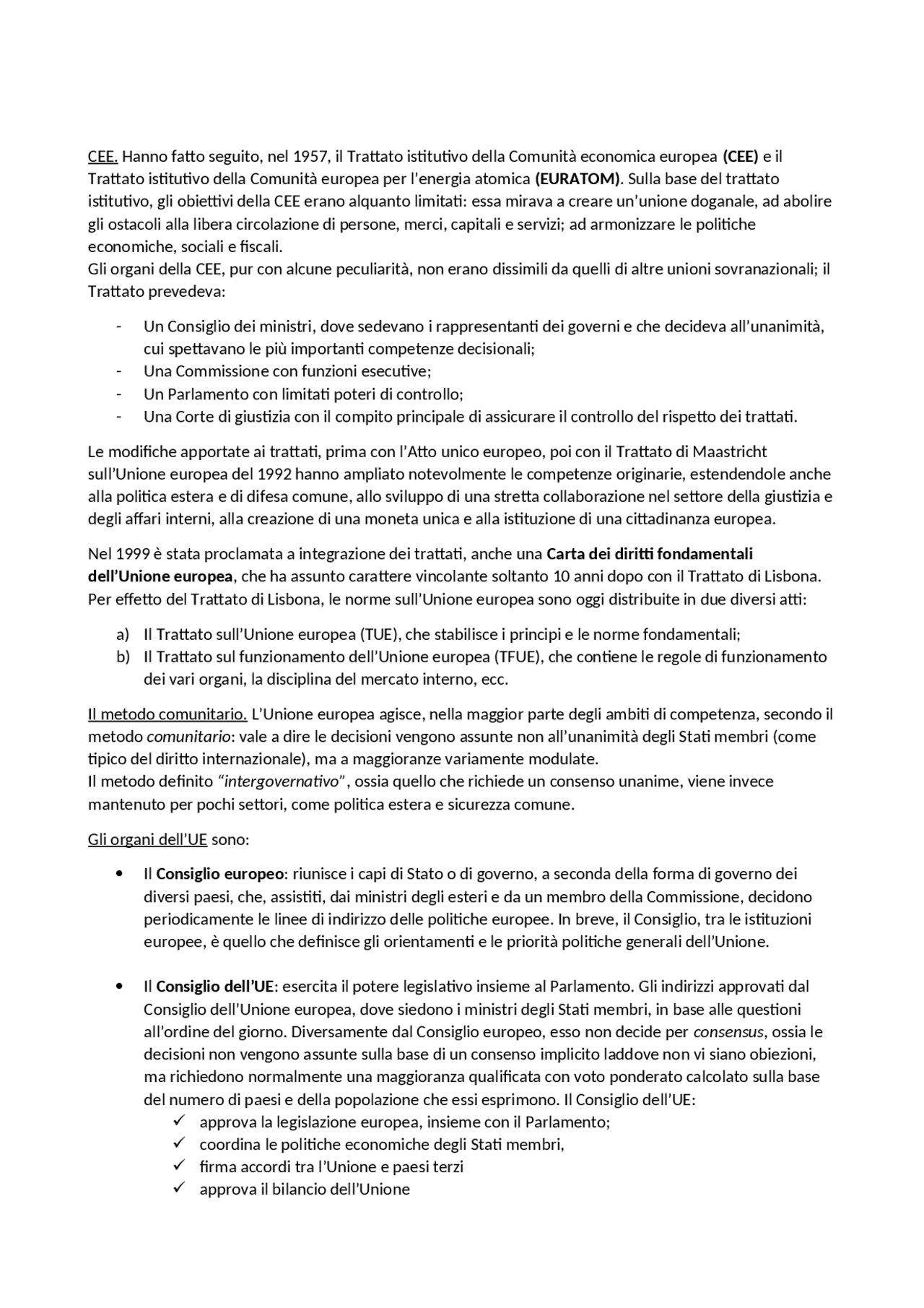 Breve Riassunto Di Un Capitolo Del Libro Docsity