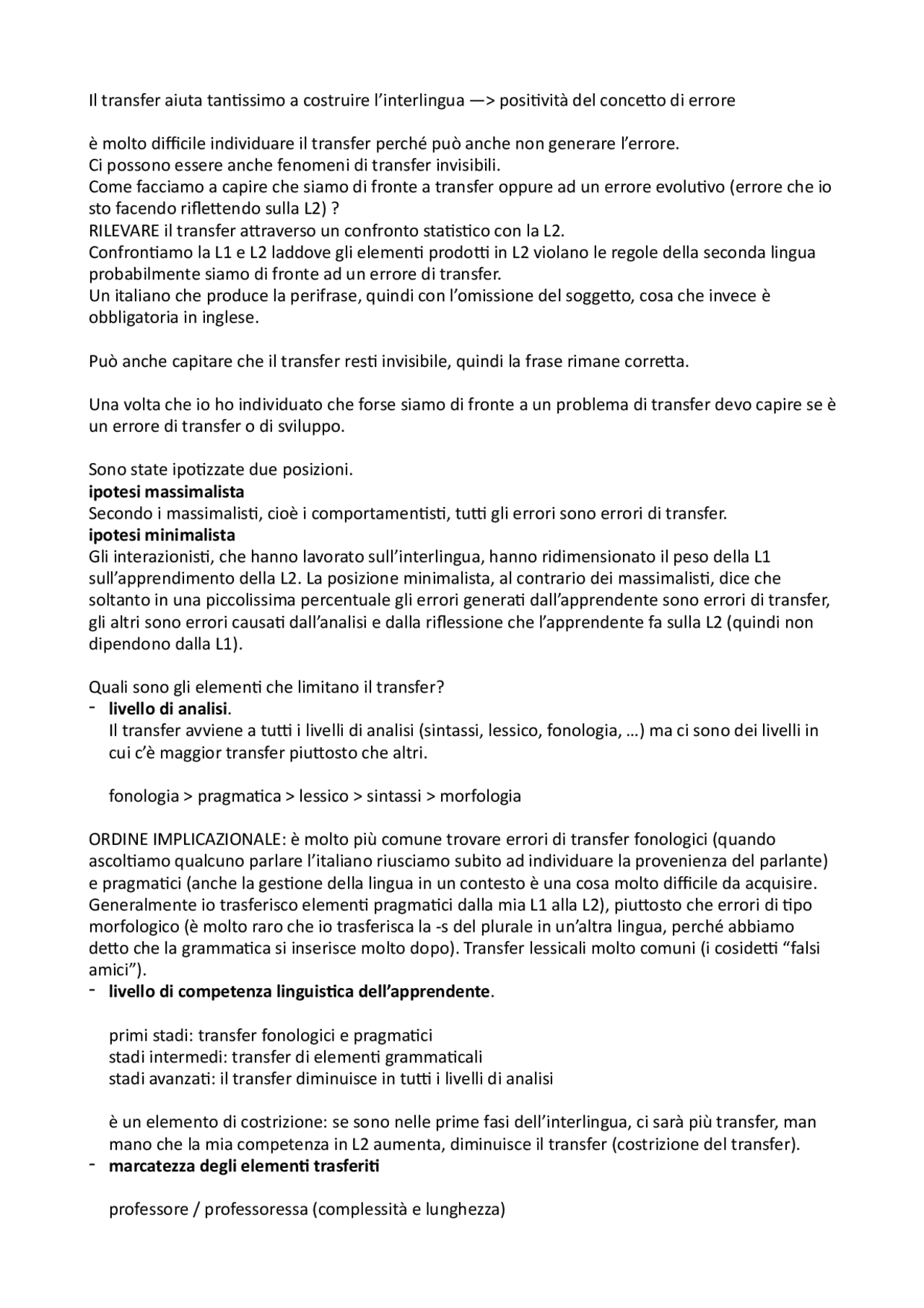 Apprendimento Linguistico 4 Docsity