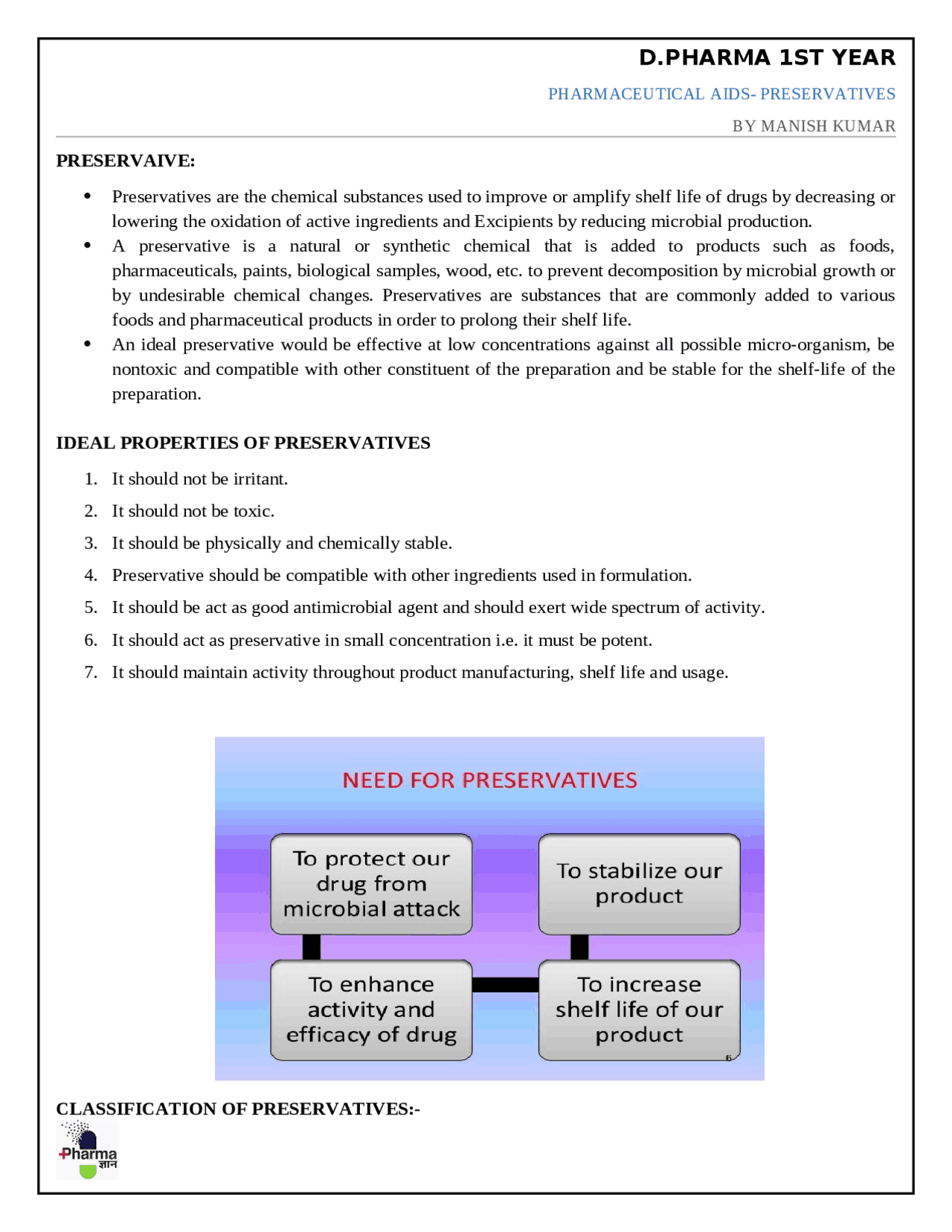 Preservatives used in pharmaceutical products | Summaries ...