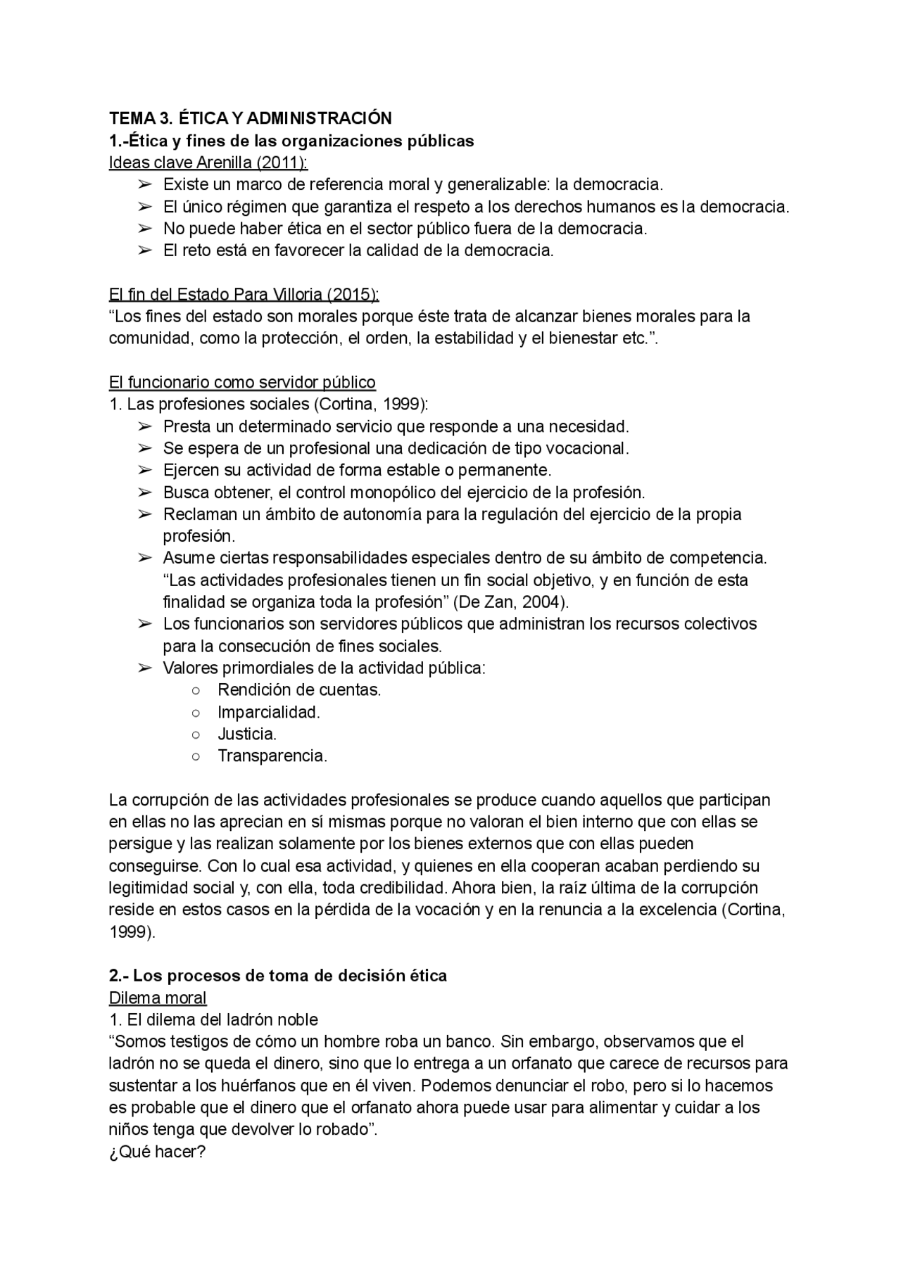 Apuntes Deontología Profesional Urjc Docsity