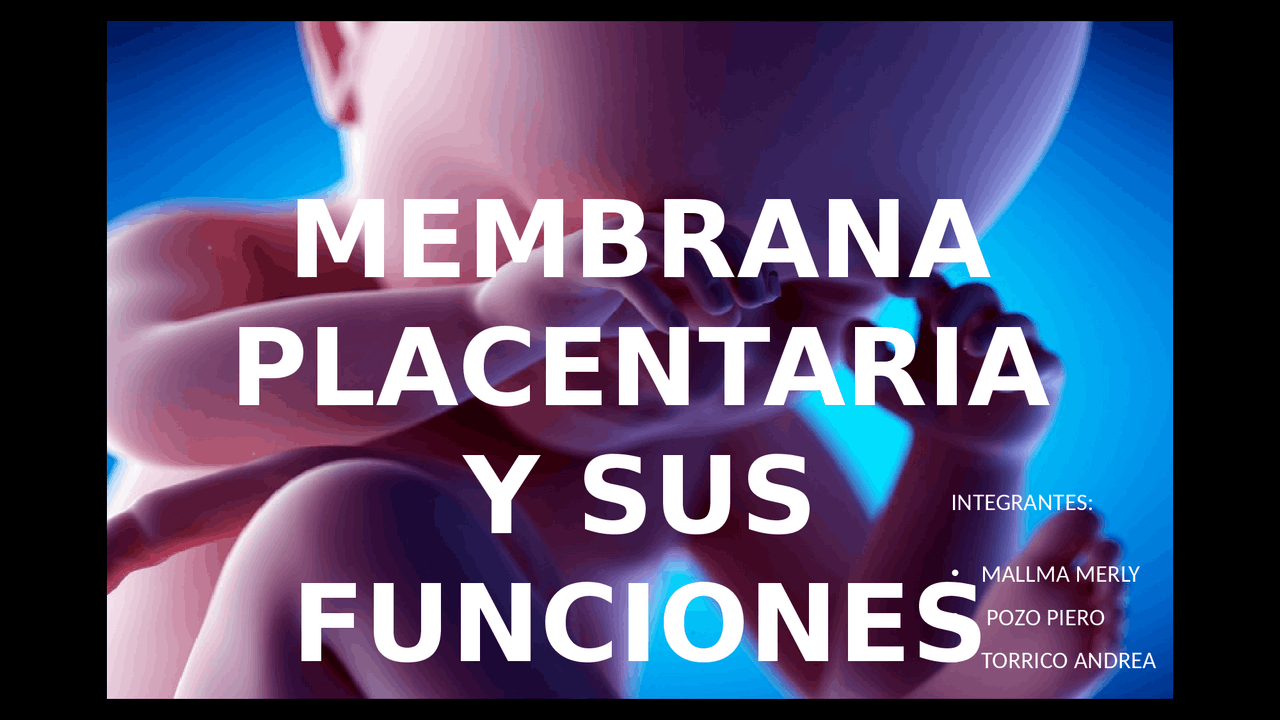Diapositivas De Placenta Docsity