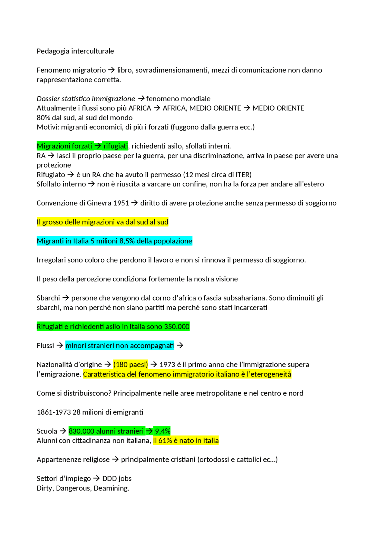Dispense Appunti Catarci Docsity