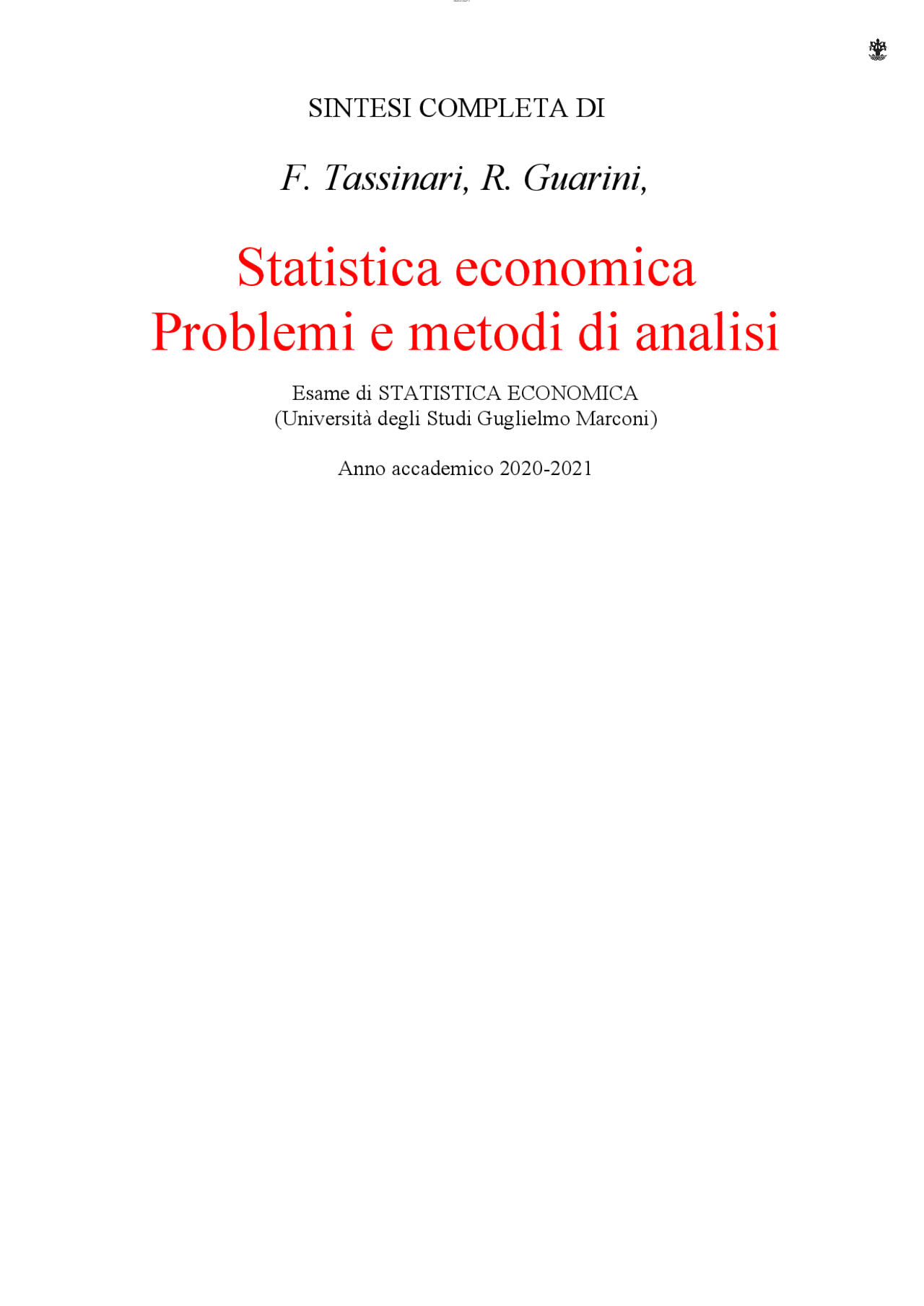 Problemi Di Statistica Ap