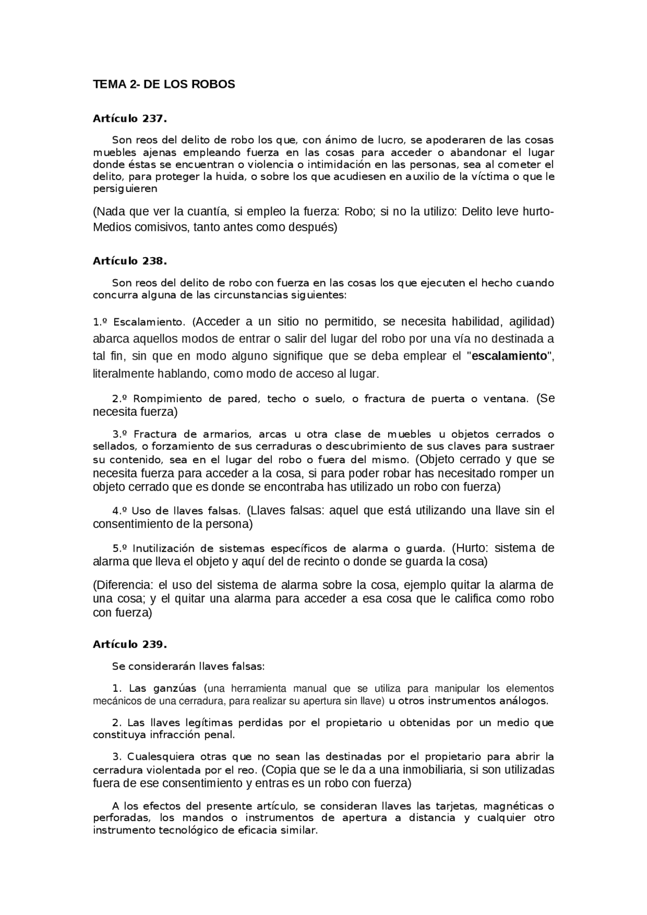 Apuntes Derecho Penal Docsity