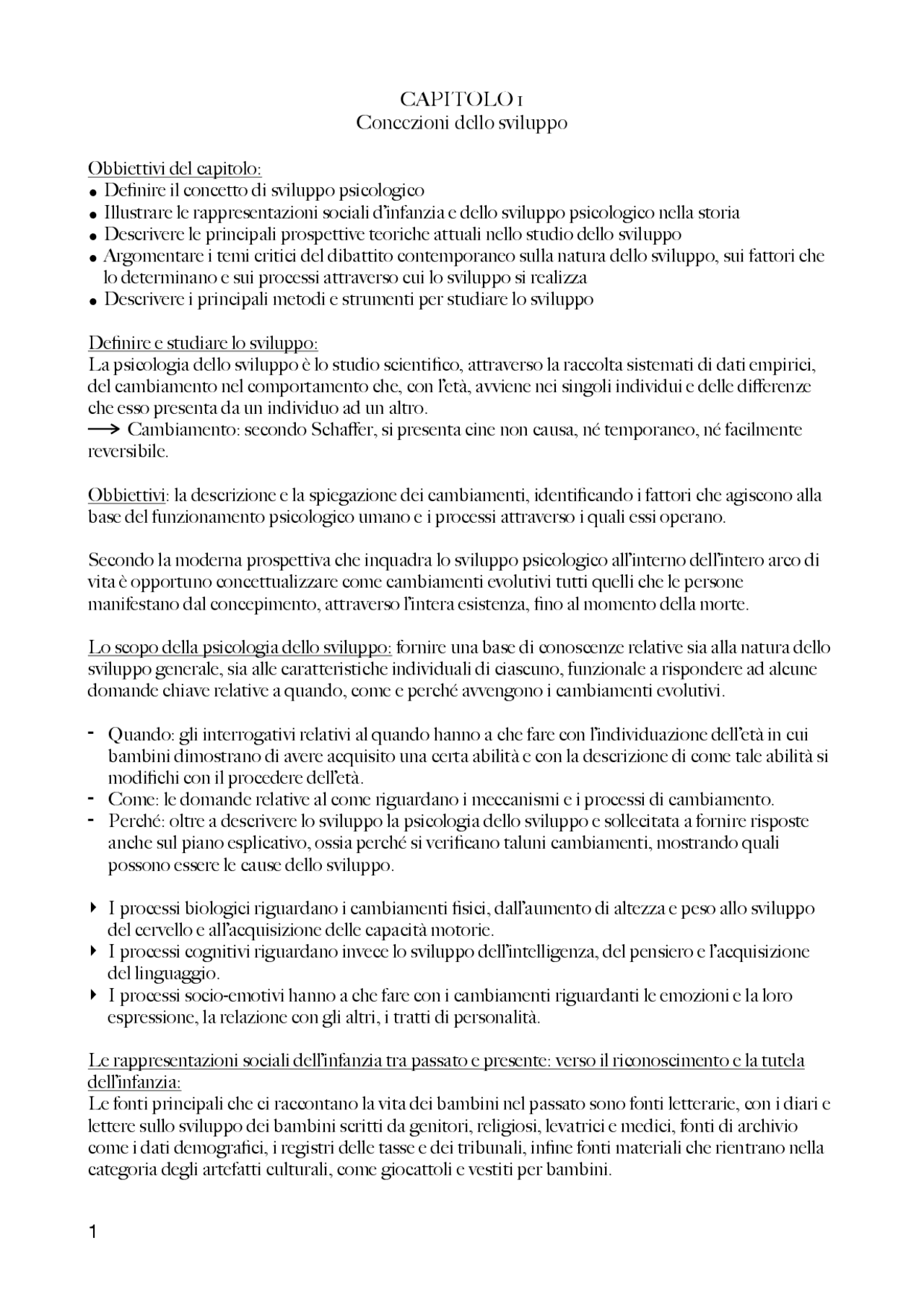 Prima Parte Quando I Bambini Iniziano A Docsity
