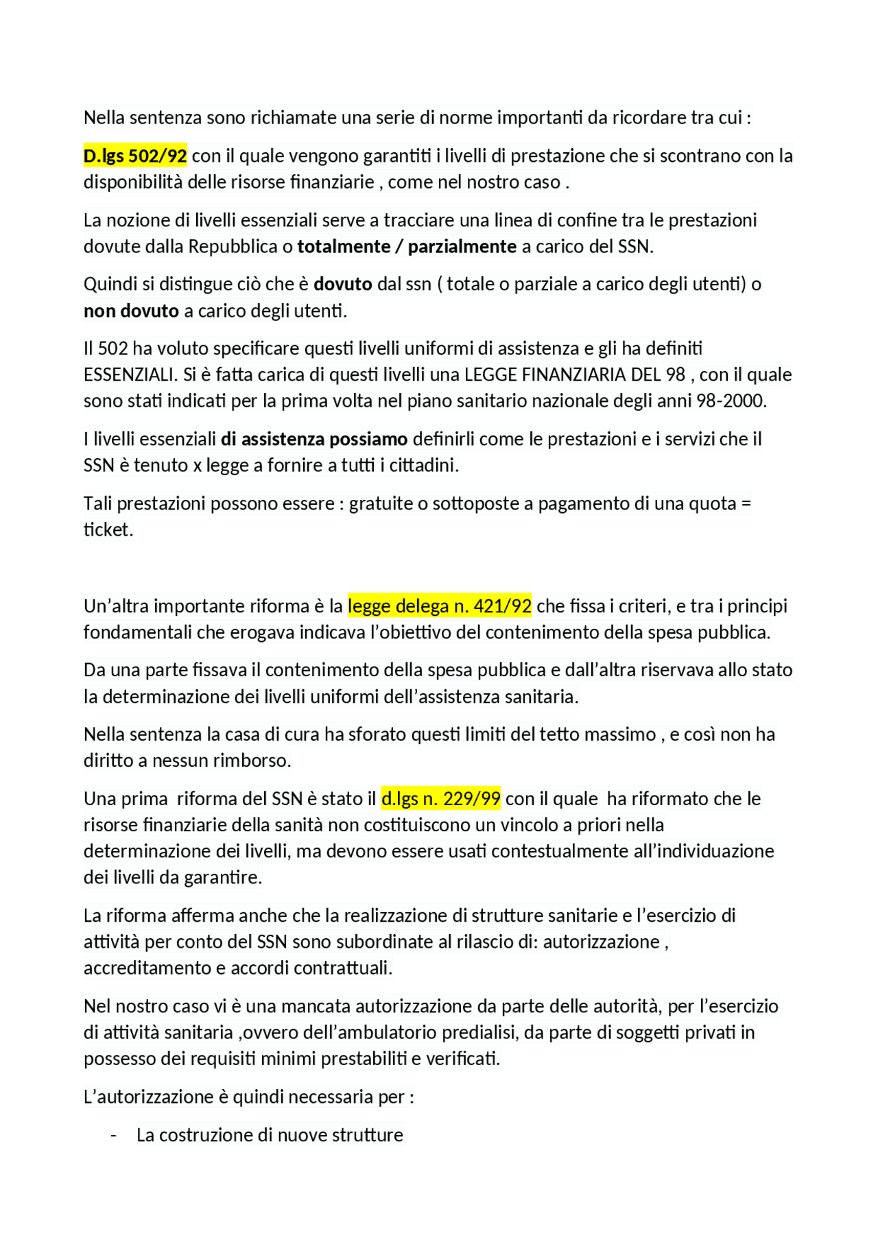Collegamenti Di Una Sentenza Docsity