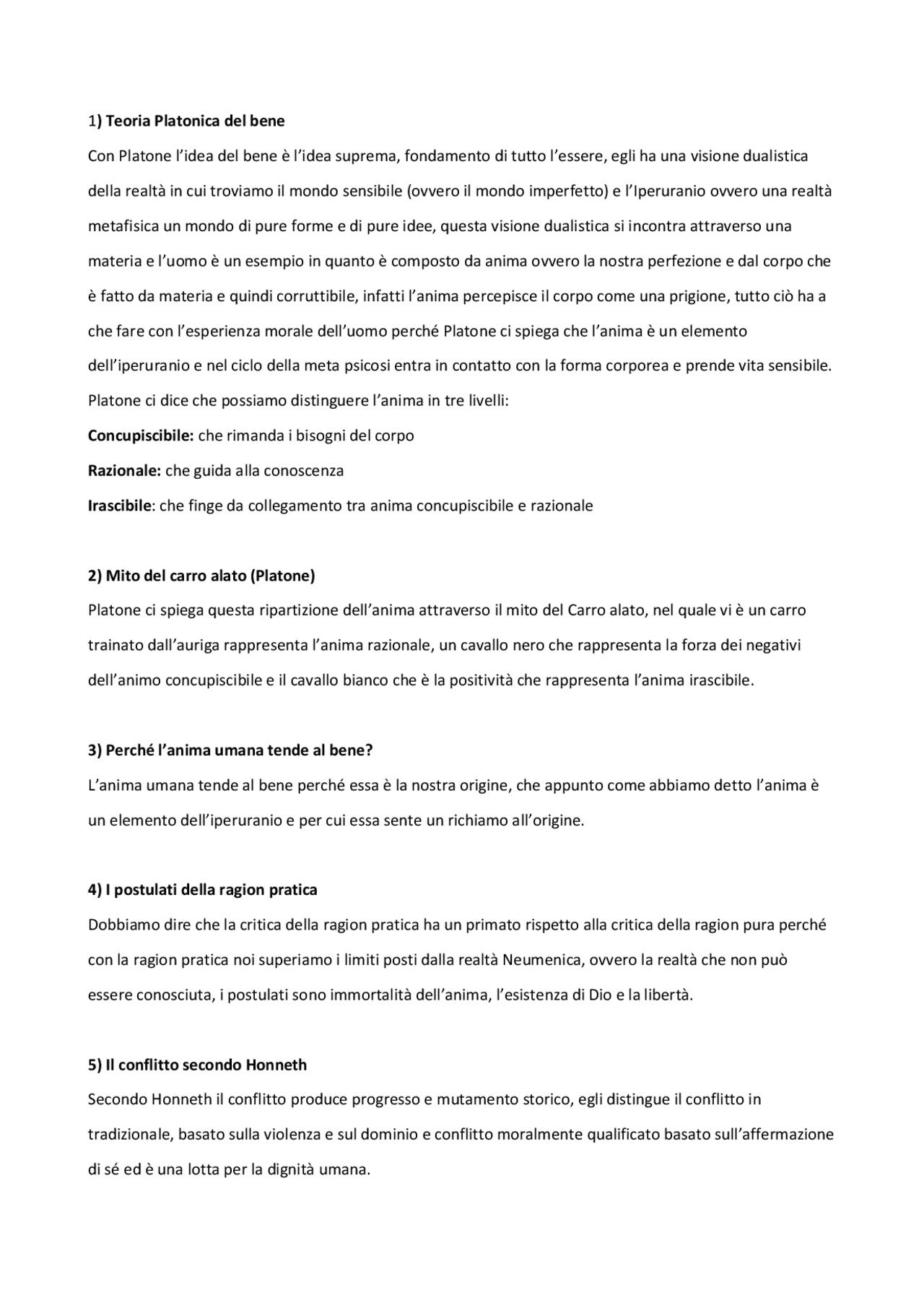 Domande E Risposte Esame Filosofia Morale Docsity