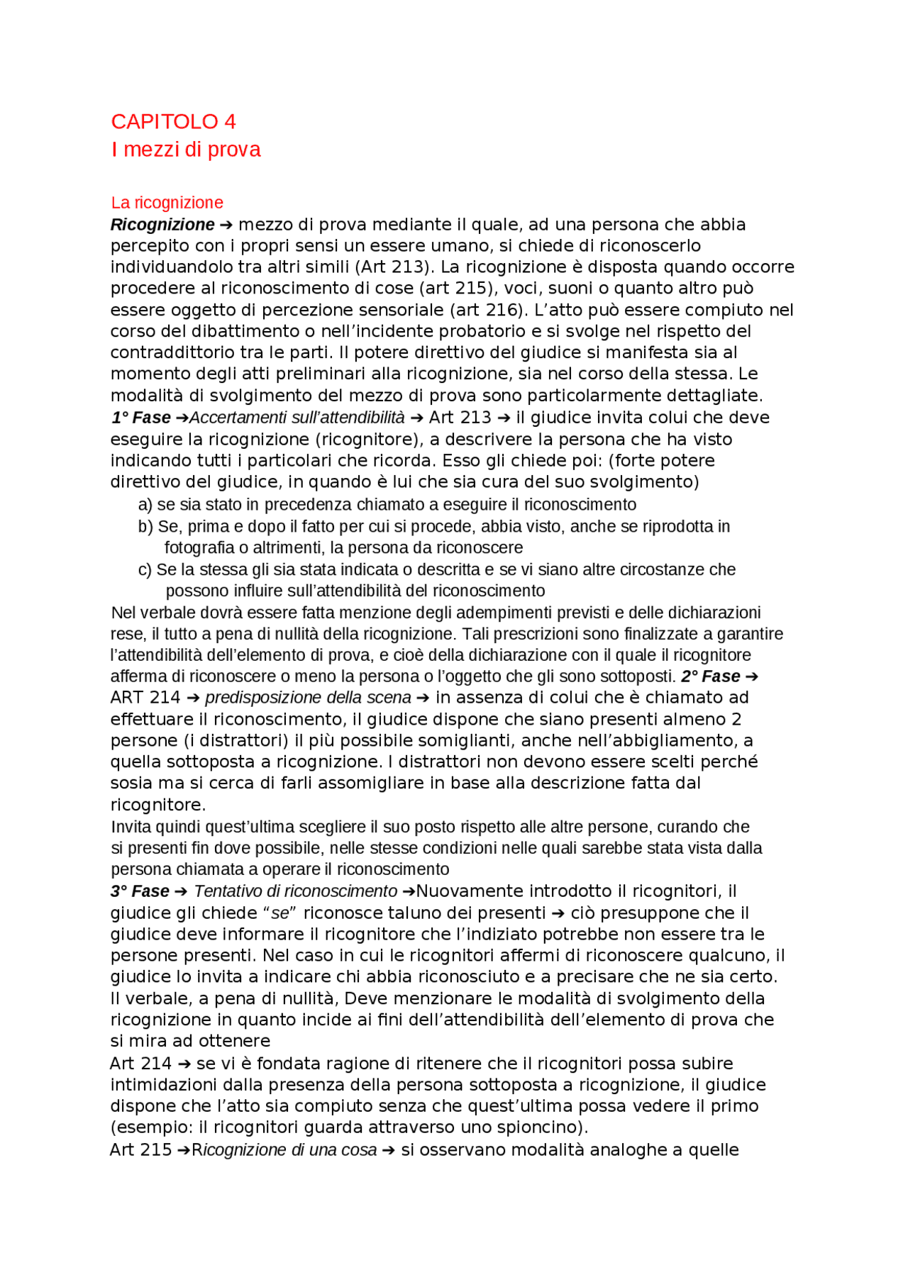 Procedura Penale Modulo B Docsity