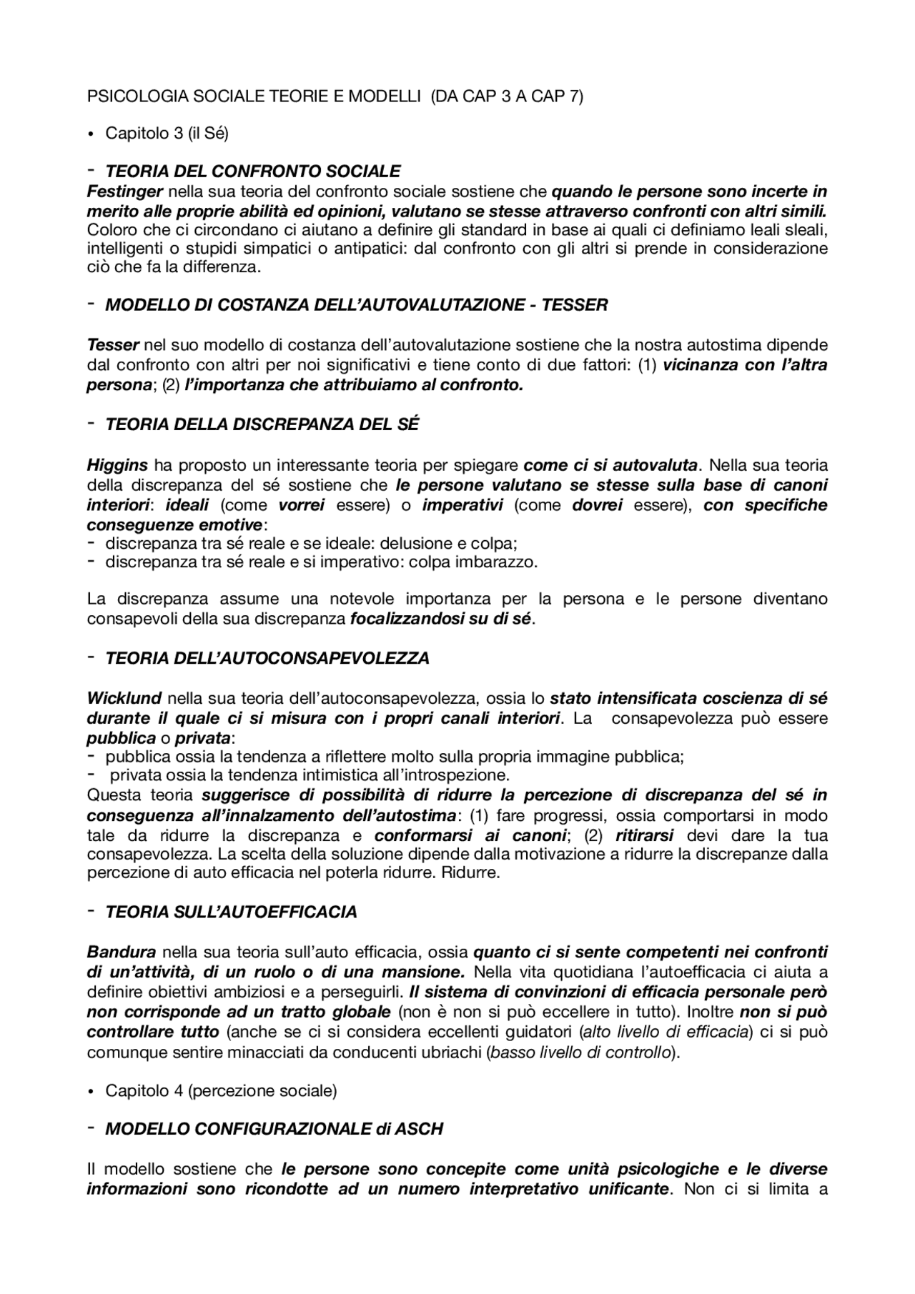 Definizioni E Teorie Docsity