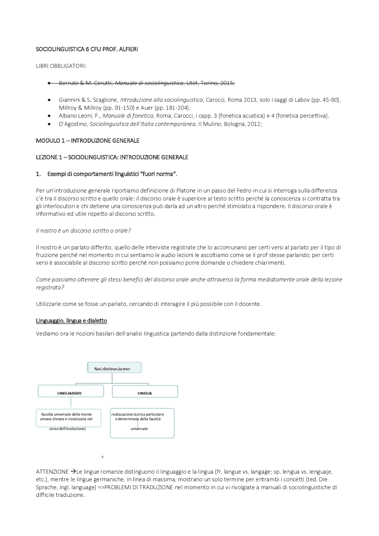 Appunti Esame Sociolinguistica Appunti Di Sociolinguistica Docsity