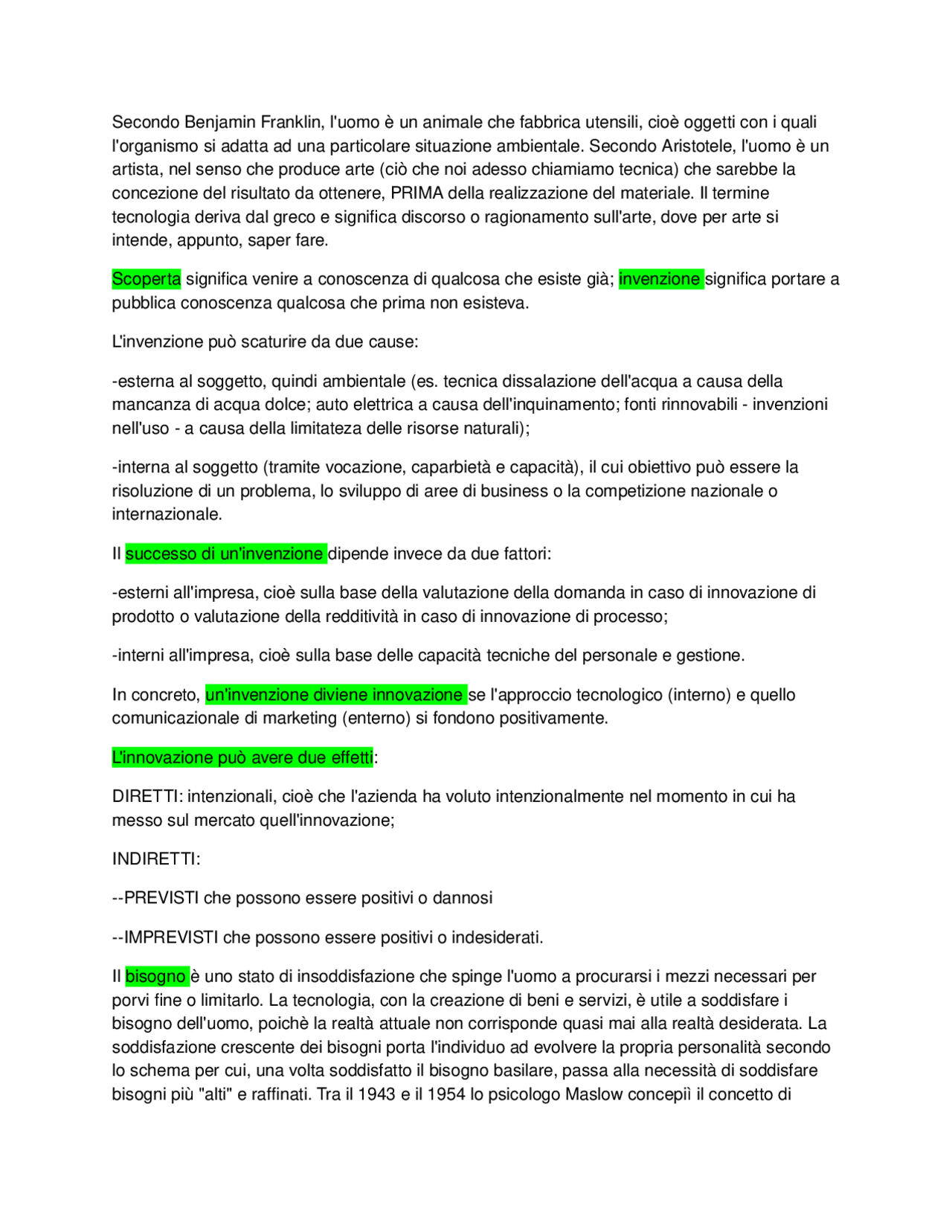 Riassunto Tcp Profssa Tarabella Anno 2020 Docsity