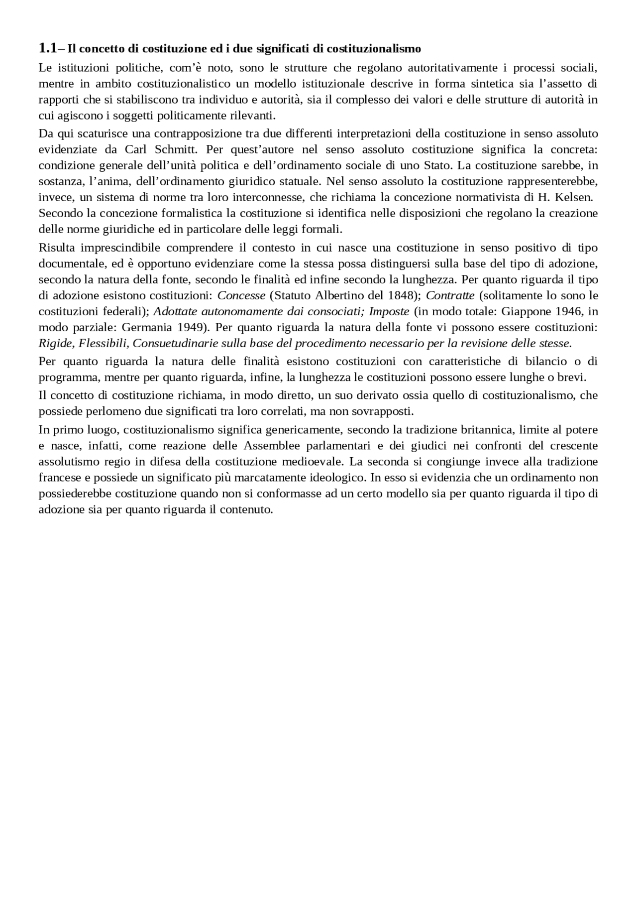 Le Costituzioni Tedesche Docsity